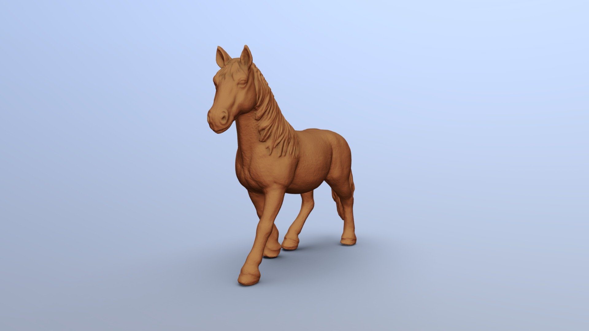 Horse toy 135x100x33 mm scanned with D3D-s - 3D model by D3D-s [7d0af3d ...