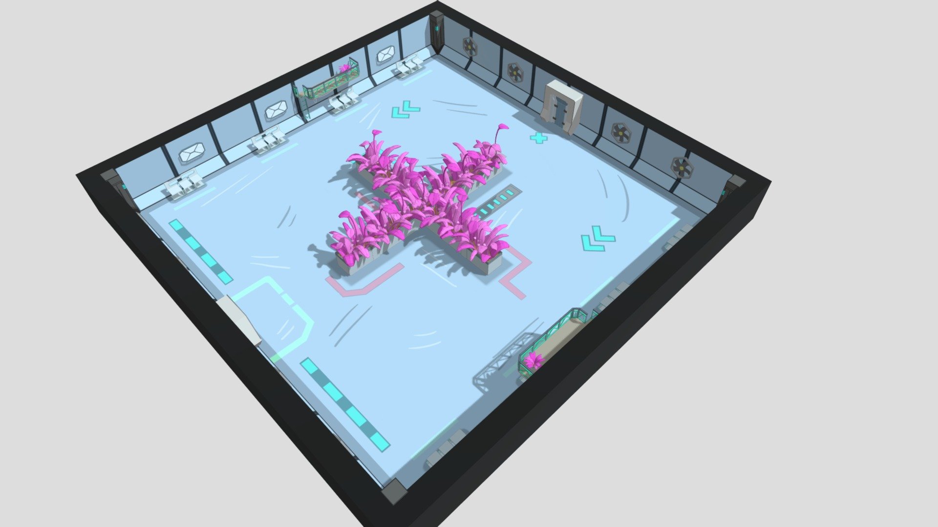 Combat Room 04 - Download Free 3D model by farreraspol (@Pol.Farreras ...