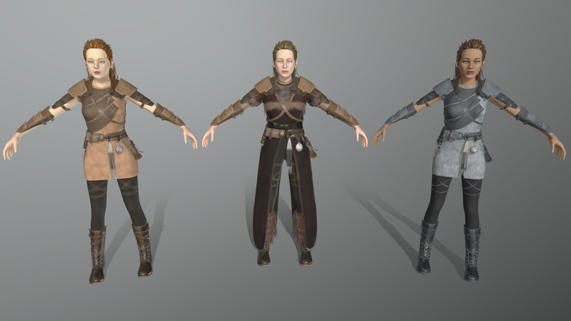 Winter Girl - 3D model by kayacutt [7d0c018] - Sketchfab