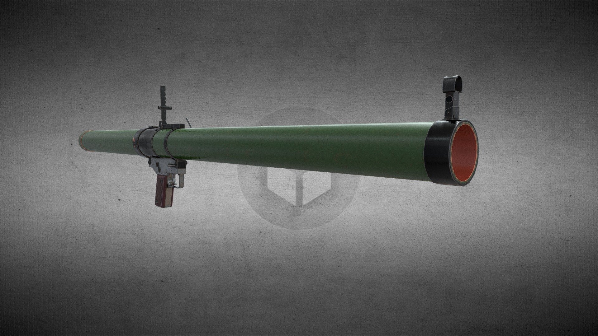 Type-70 Rocket Launcher - 3D model by Gewehrschutze [7d0c486] - Sketchfab