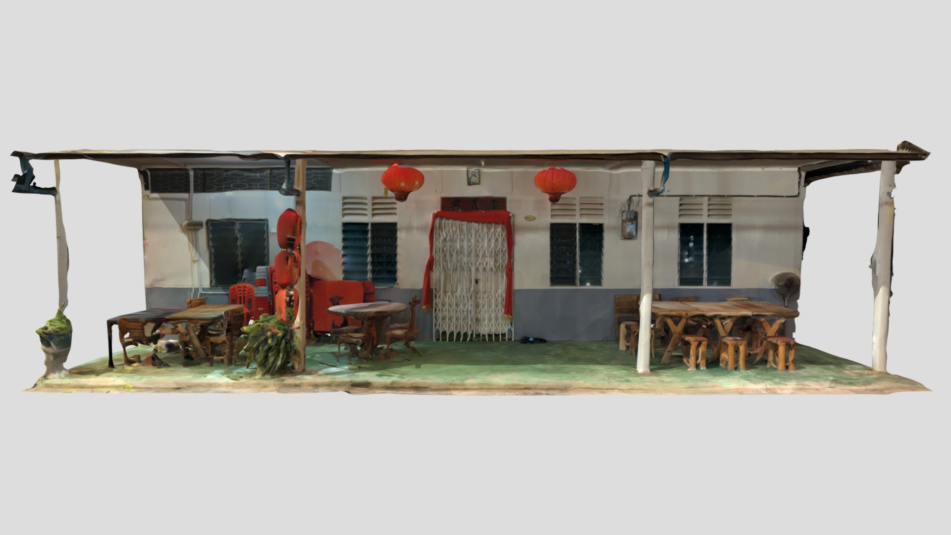 Traditional Chinese House - 3D model by WilsonT3D (@WilsonTeo89 ...
