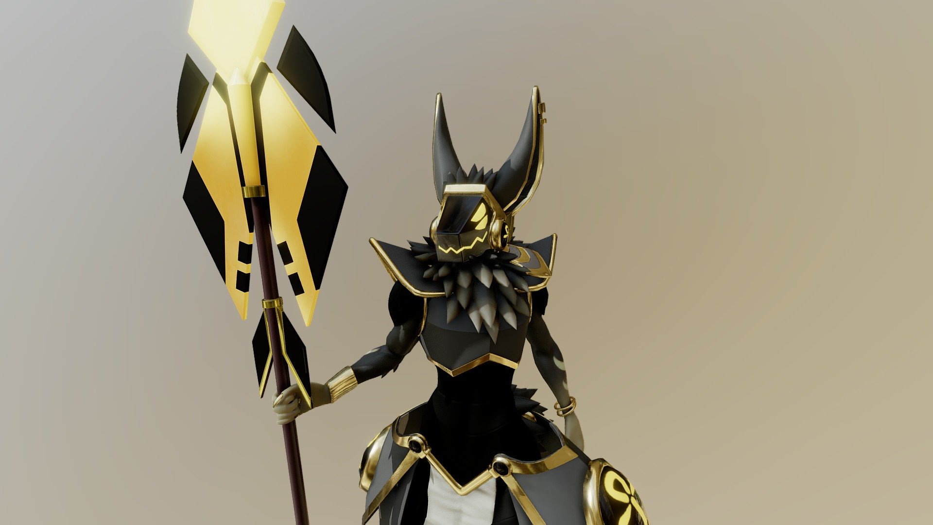 Anpu VR Commission - 3D model by L.u.X [7d1002b] - Sketchfab