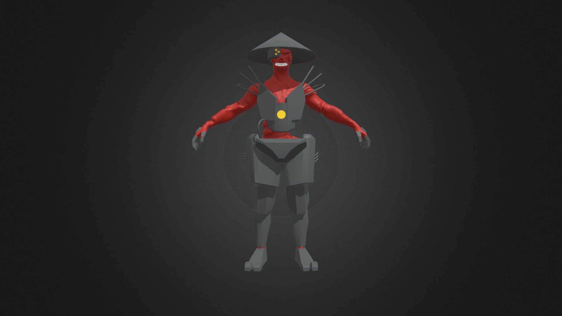 Low Poly: Modified Zombie - 3D model by Wittman [7d10731] - Sketchfab