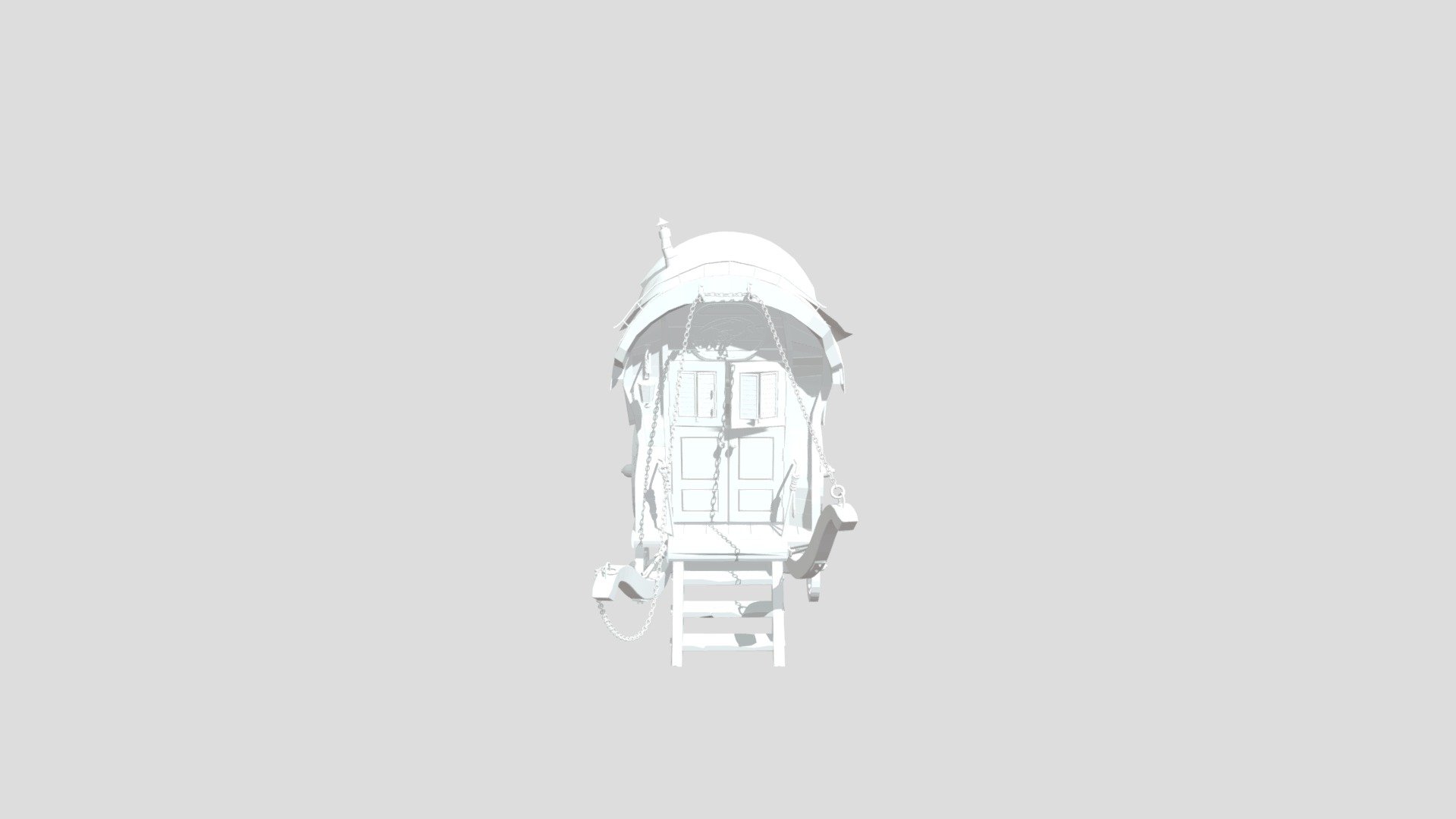 Gypsy Wagon - 3D model by Braer [7d107a1] - Sketchfab