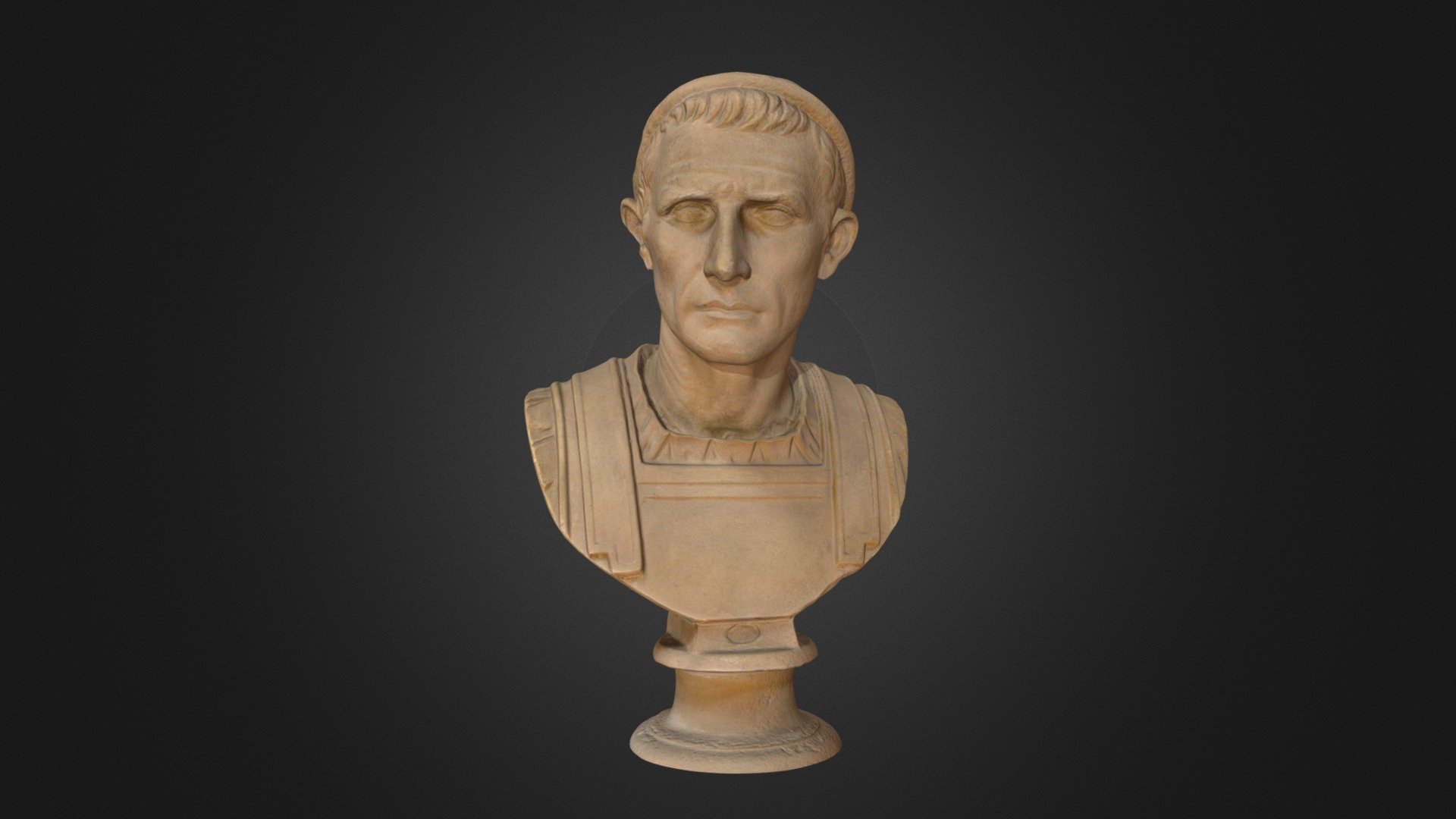 Roman bust - 3D model by Julián Moyano Di Carlo (@jmoyanodicarlo ...