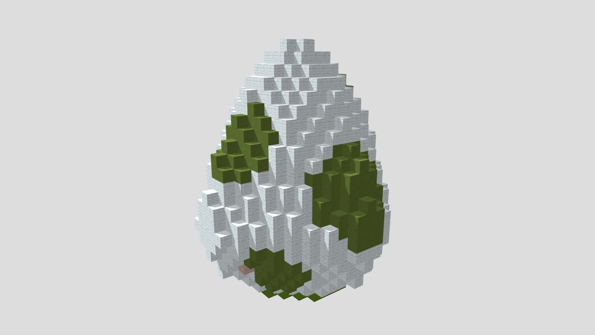 Yoshi Egg Minecraft Build - Download Free 3D model by Bully Magraptor (@irex6510) [7d132d6 ...