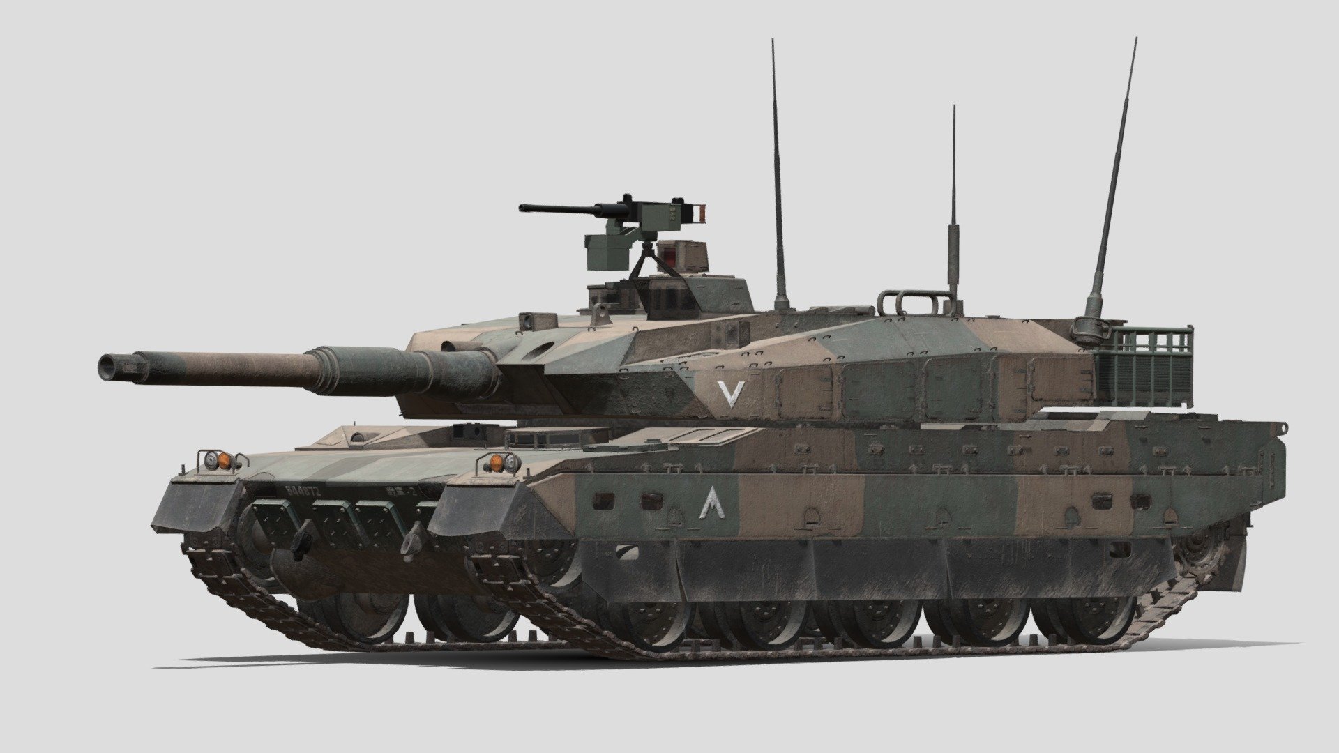 TYPE-10 Main Battle Tank - Download Free 3D model by Muhamad Mirza ...