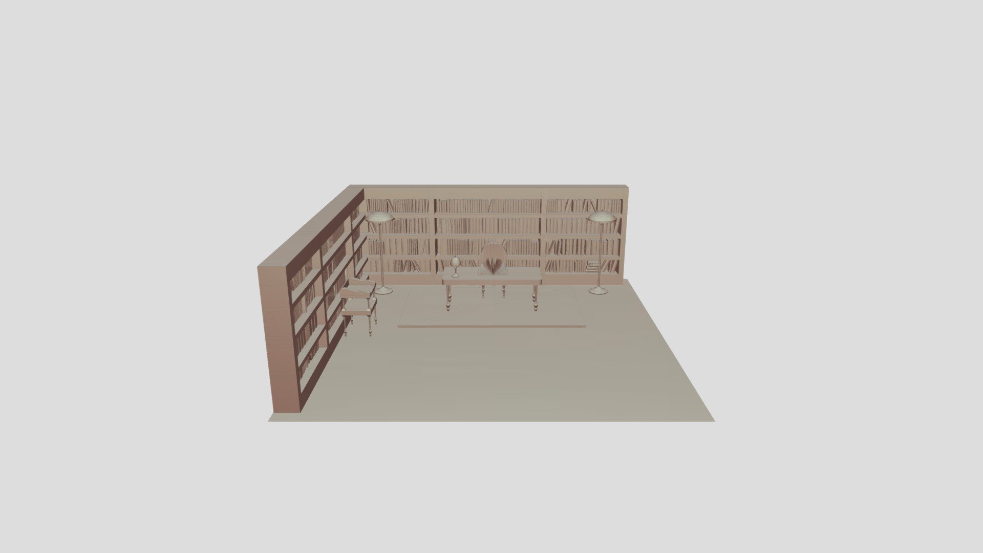 CT4012-2024_Lost Treasure of the Library Clay - Download Free 3D model ...