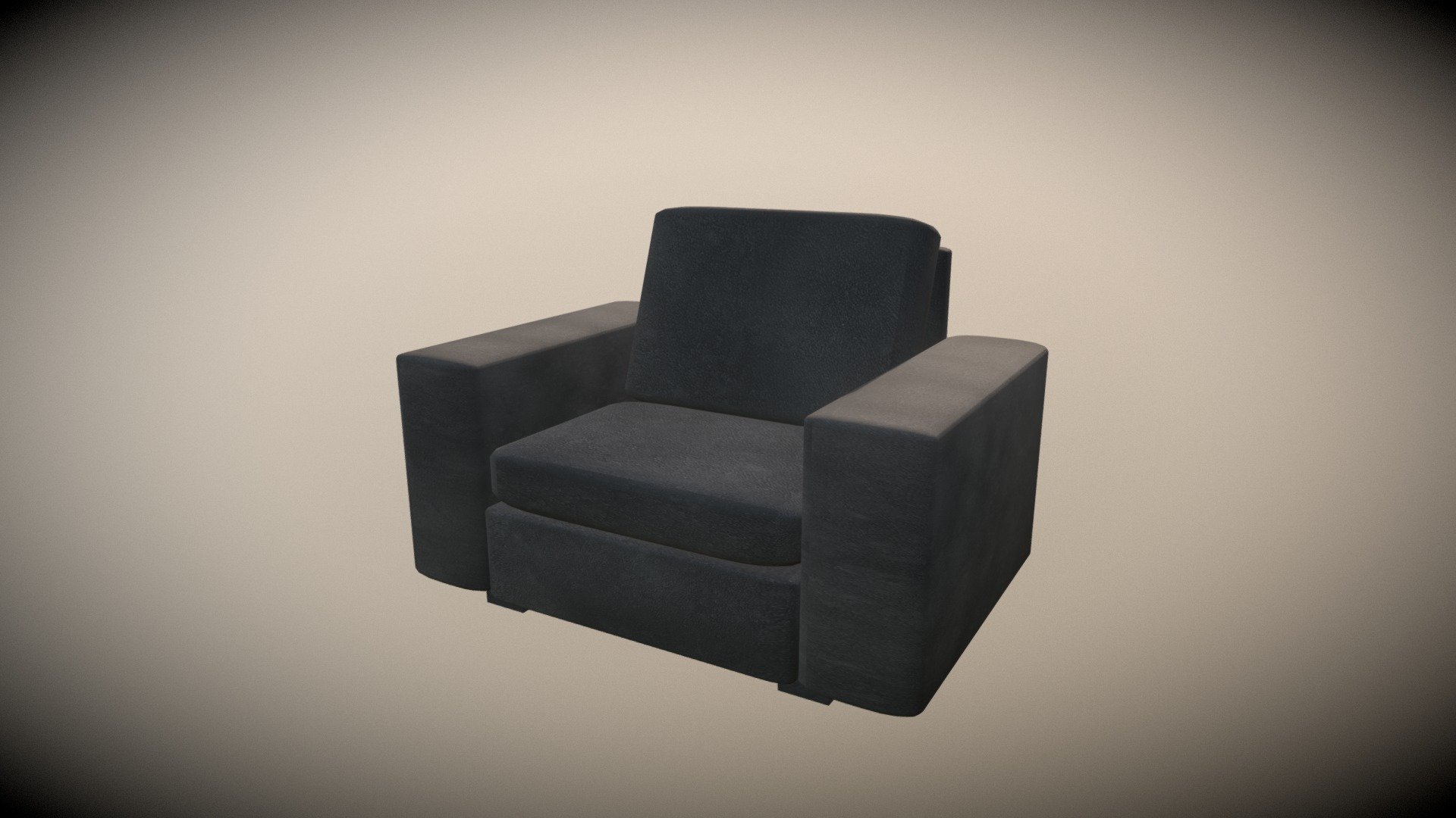Arm Chair - Final Major Project - 3D model by Pixodyssey (@hannah ...