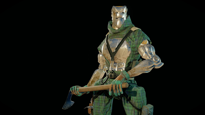 Carpenter Robot, Tim - 3D model by nielstimmerman [7d16a05] - Sketchfab