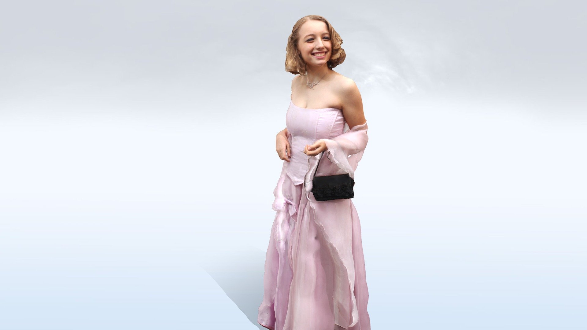 Female Scan - Girl in a Ballroom Dress - 3D model by ViARsys [7d16a37 ...