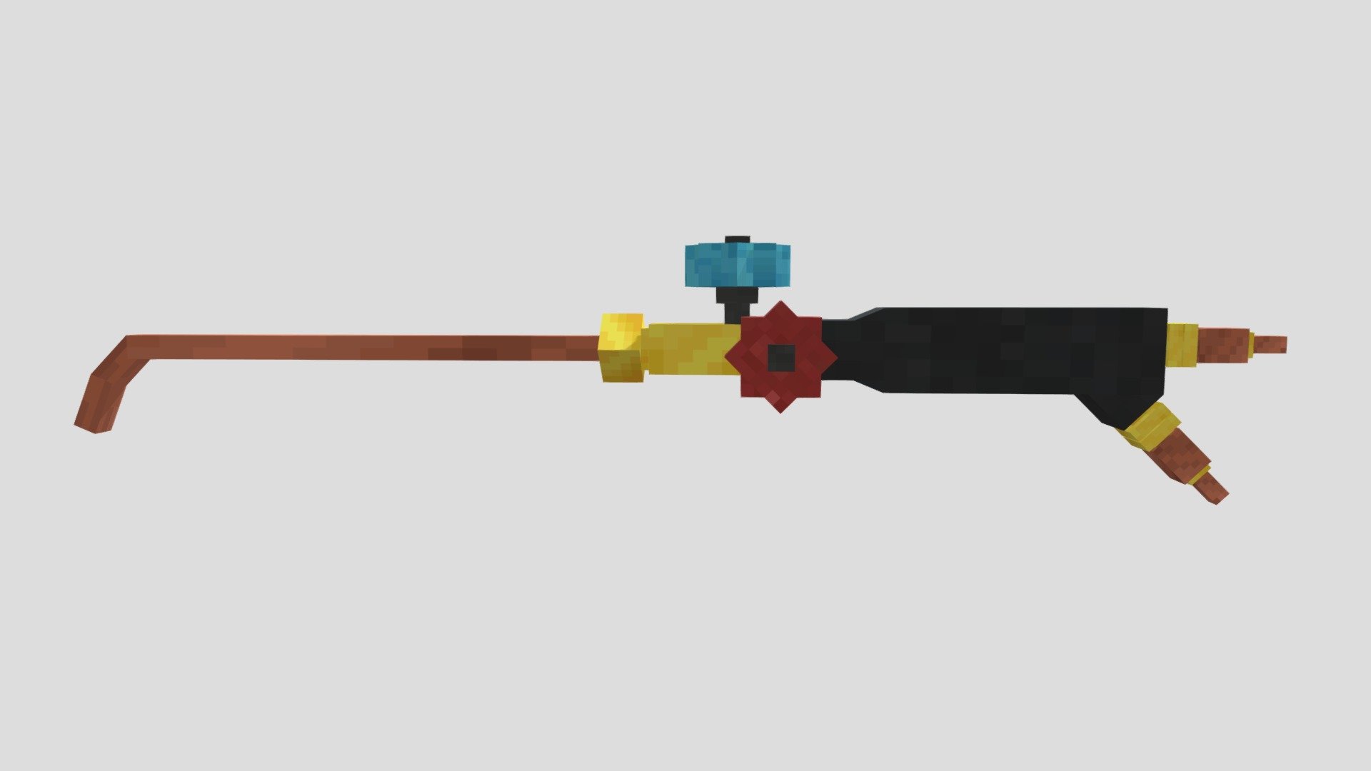 Minecraft - welding torch - 3D model by BartekBW (@rojdanbw) [7d1768b ...