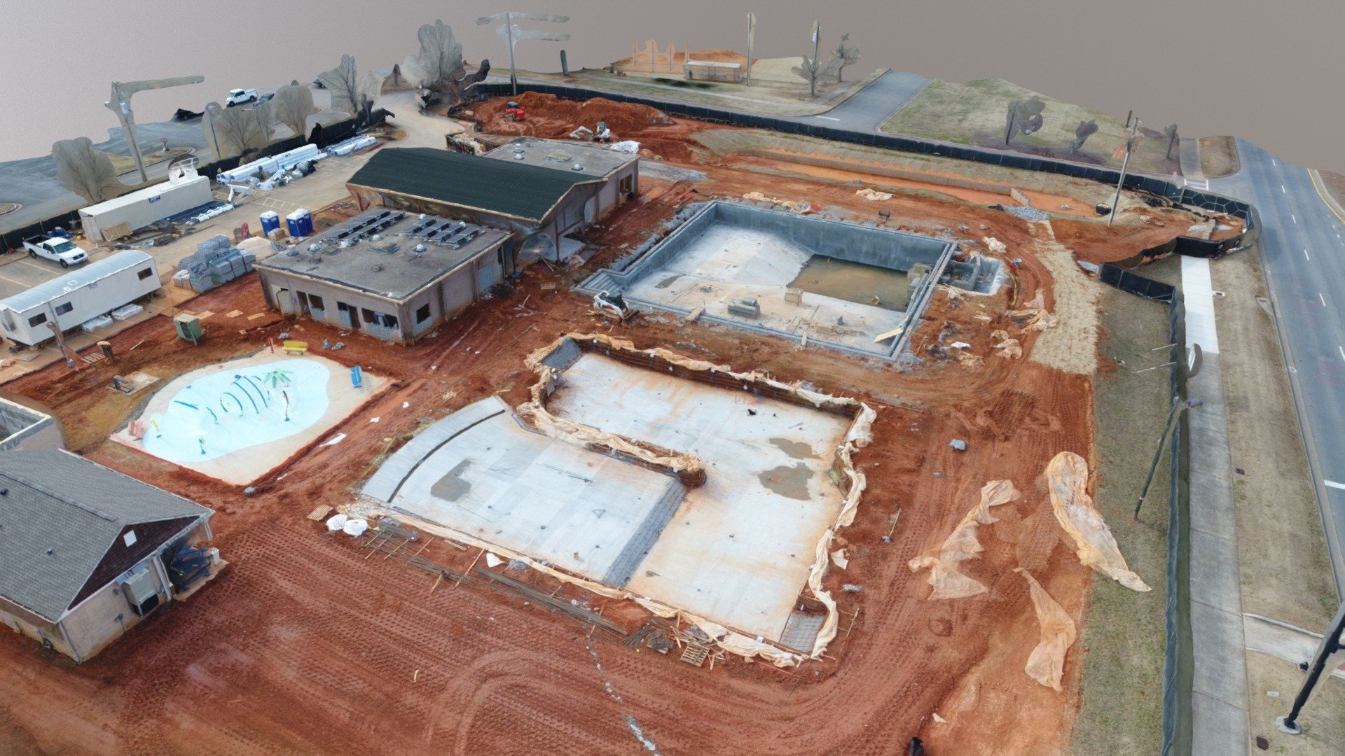 Wills Park Pool 01-16-18 - 3D model by David White (@civilogistix ...