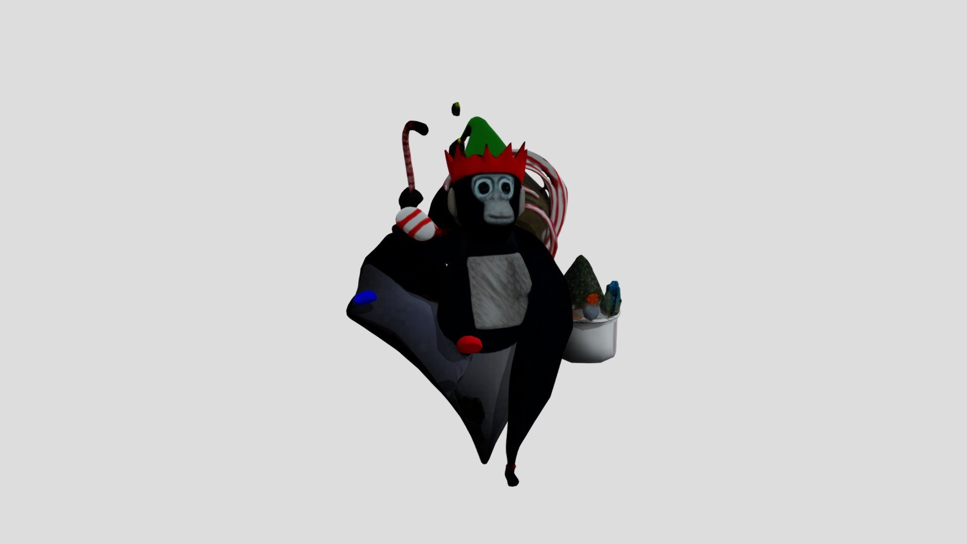 Ai Gorilla Tag Christmas Model - Download Free 3D model by JimboS2024 (@jim270612) [7d1892b ...