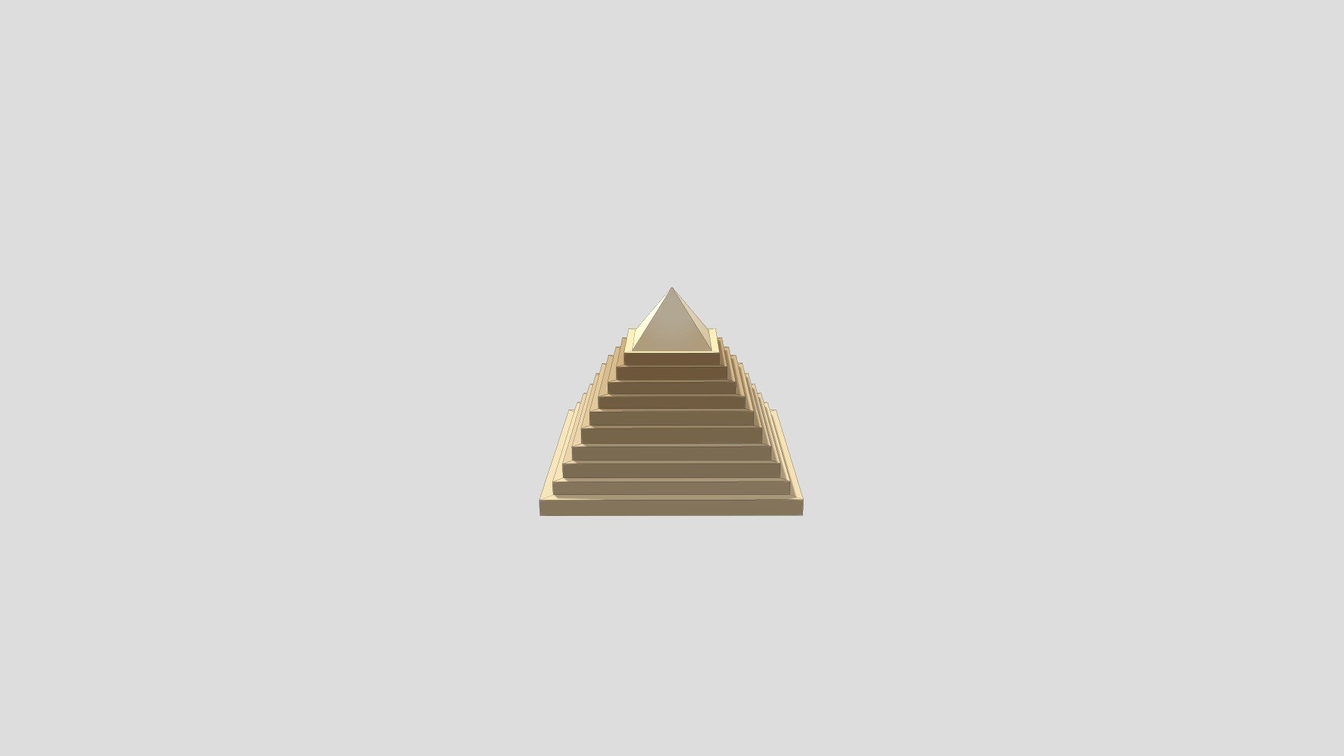 pyramid 1 - 3D model by blurpwurp [7d192dd] - Sketchfab