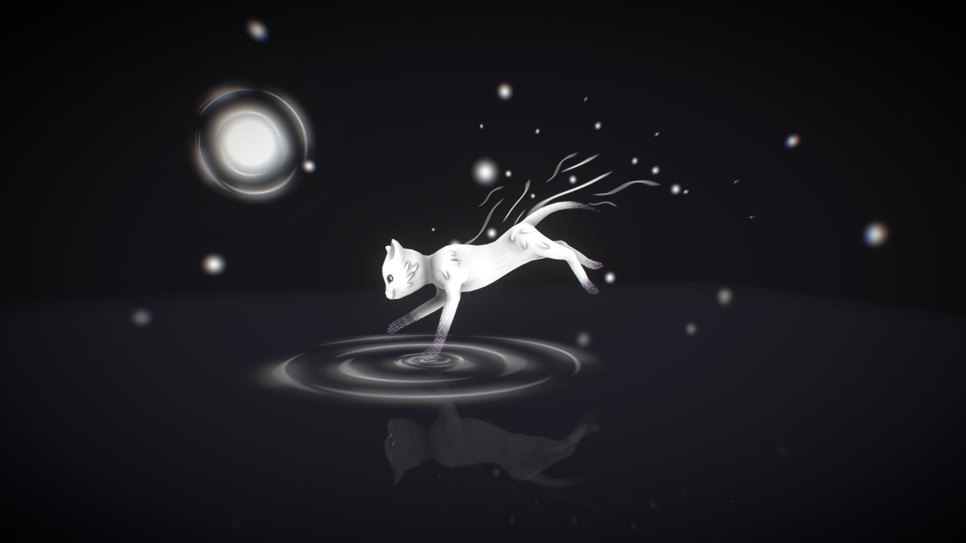Phantom Cat - 3D model by Jessykat [7d1961a] - Sketchfab