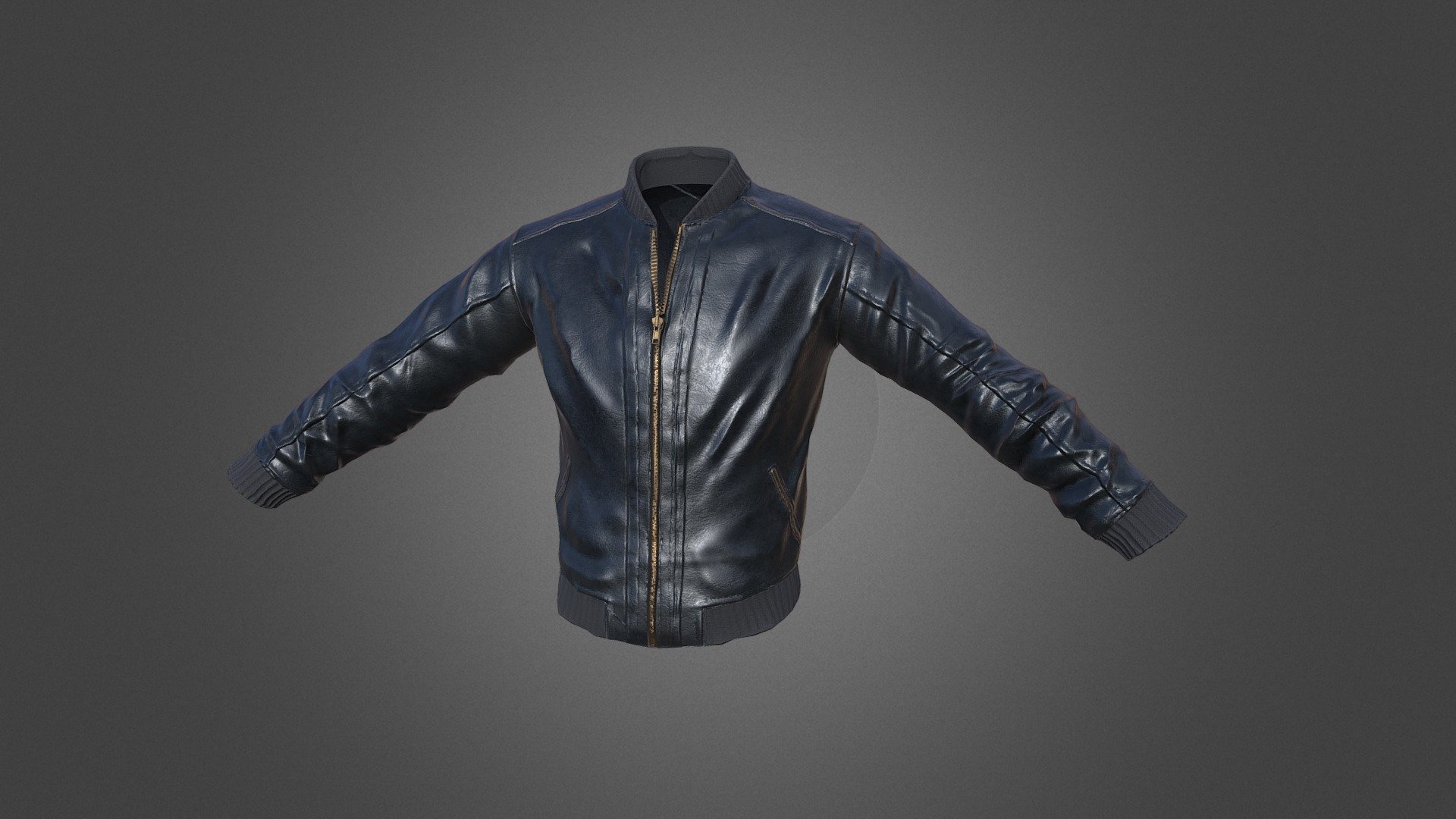 Leather Biker Jacket - 3D model by tapaden [7d19622] - Sketchfab