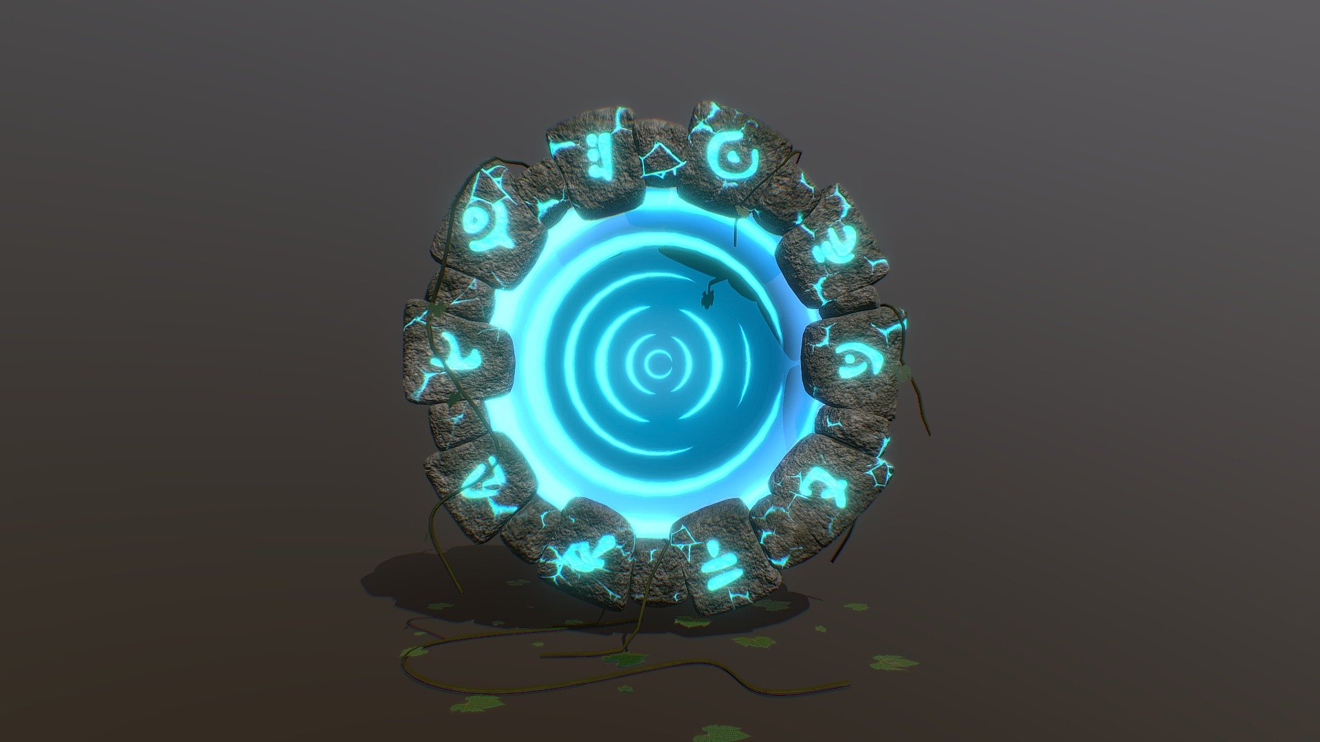 Stone_Portal - 3D model by RodrigoSilva.Games [7d196c3] - Sketchfab