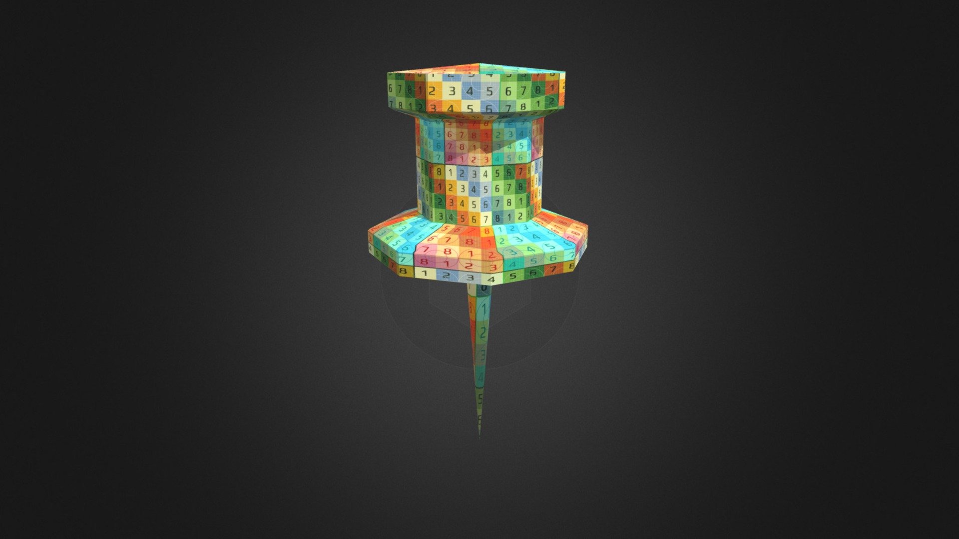UV Tack - Download Free 3D model by schoetra [7d1b257] - Sketchfab