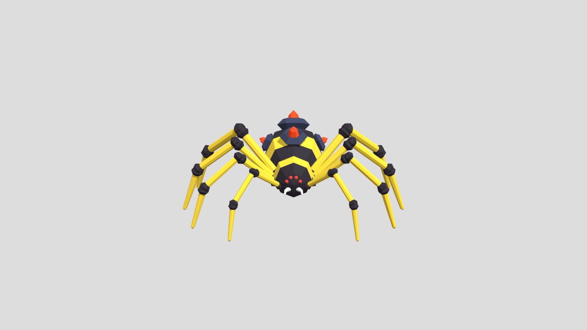 spider - 3D model by sodaxiu [7d1c0a0] - Sketchfab