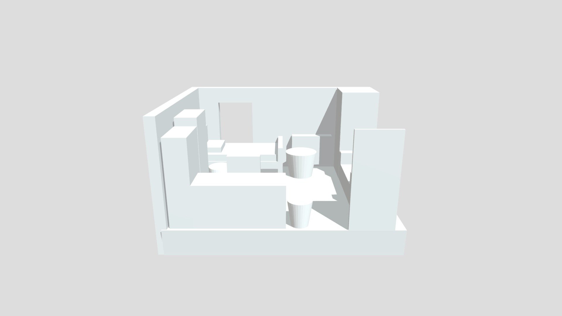 my room blockout - 3D model by KrispeBaykon [7d1c46f] - Sketchfab