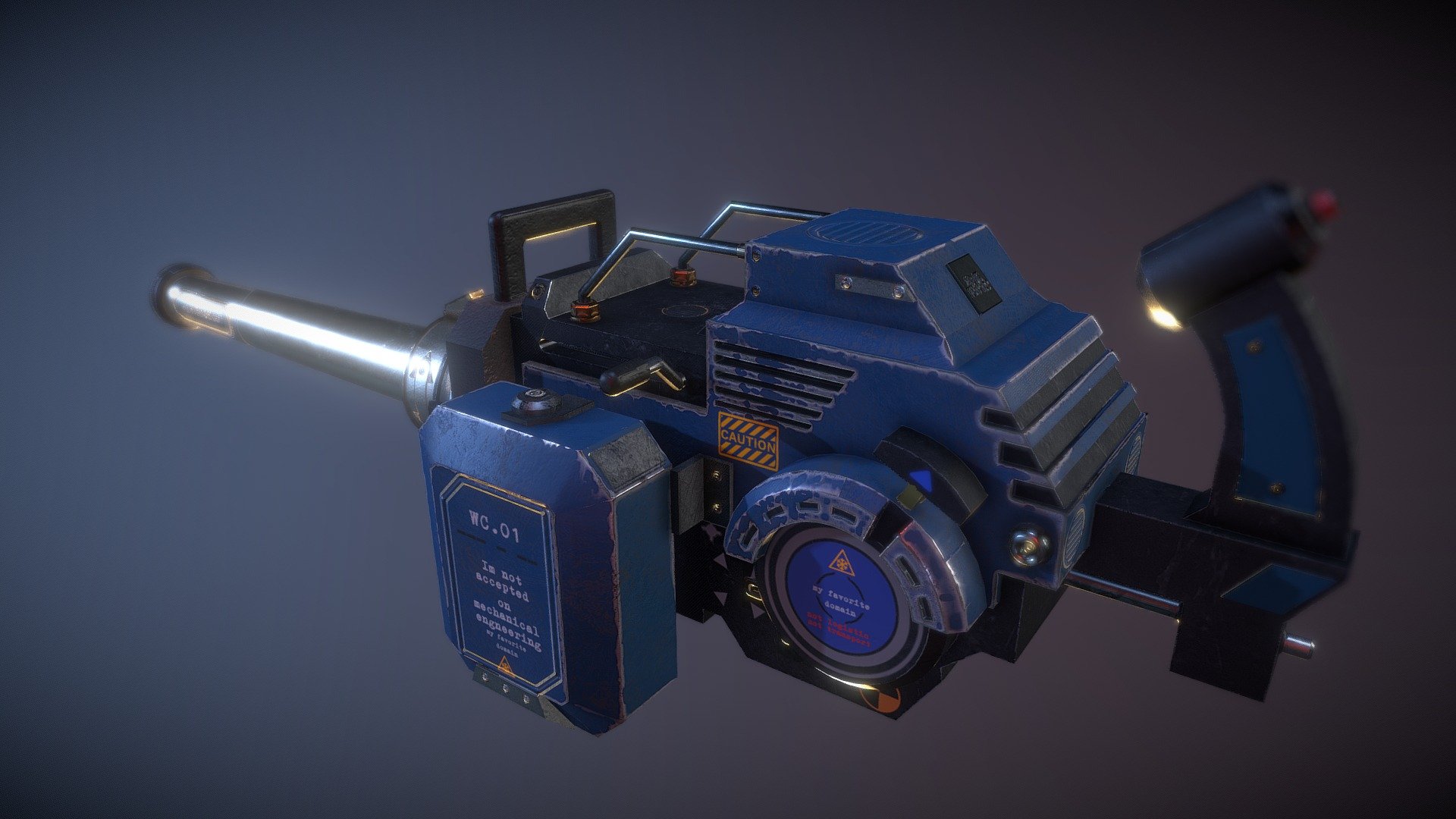 CSO Leviathan (Frost Thrower) - Download Free 3D model by Amine.Elouneg ...