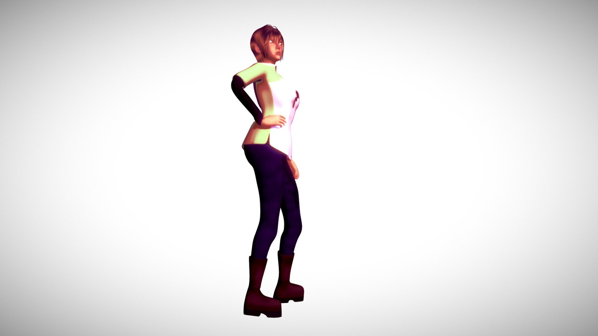 character model - Download Free 3D model by H.art [7d1d44e] - Sketchfab
