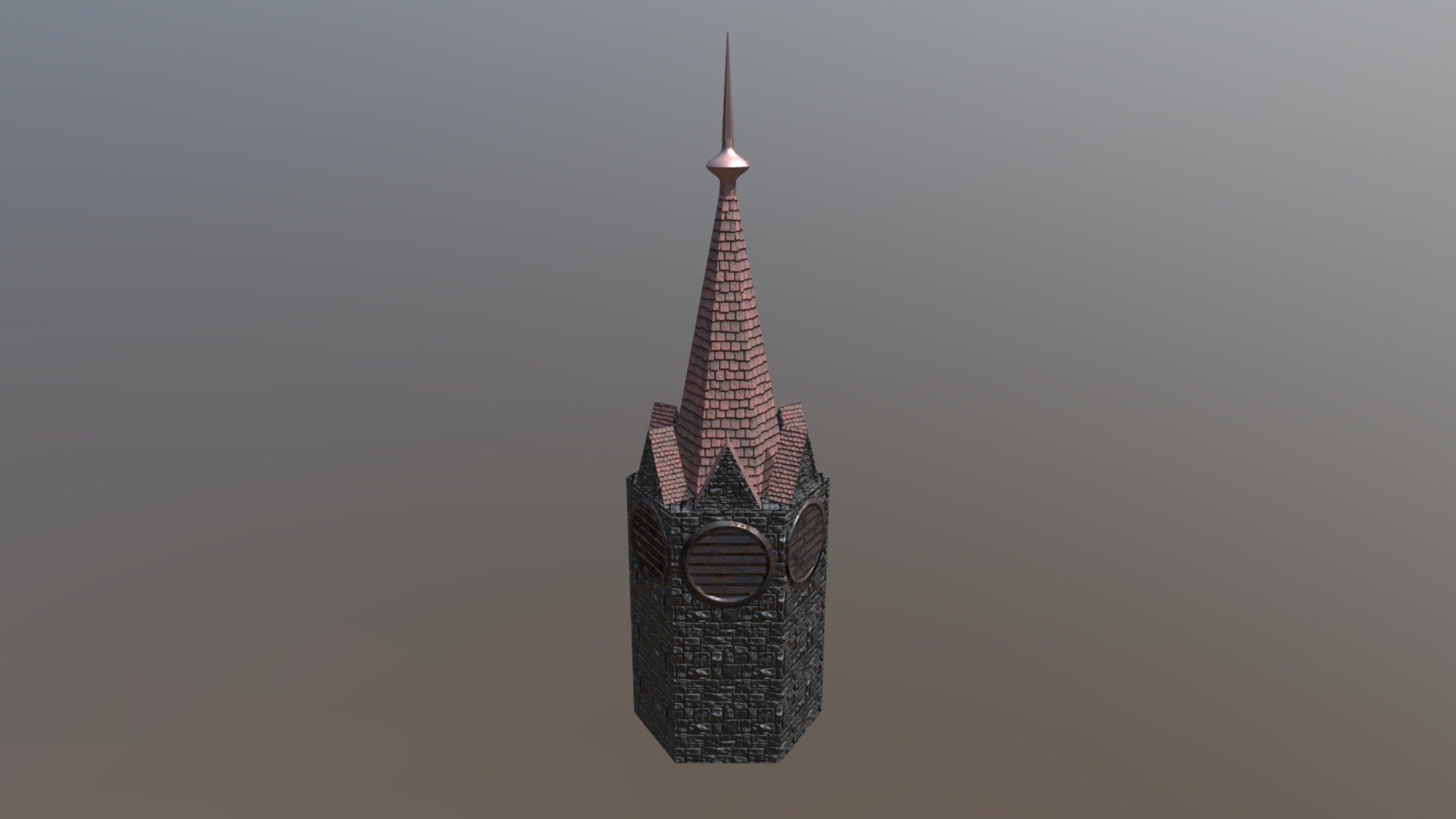 Duval Estate Roof Spires - 3D model by Jason Runkel (@raziel792002 ...