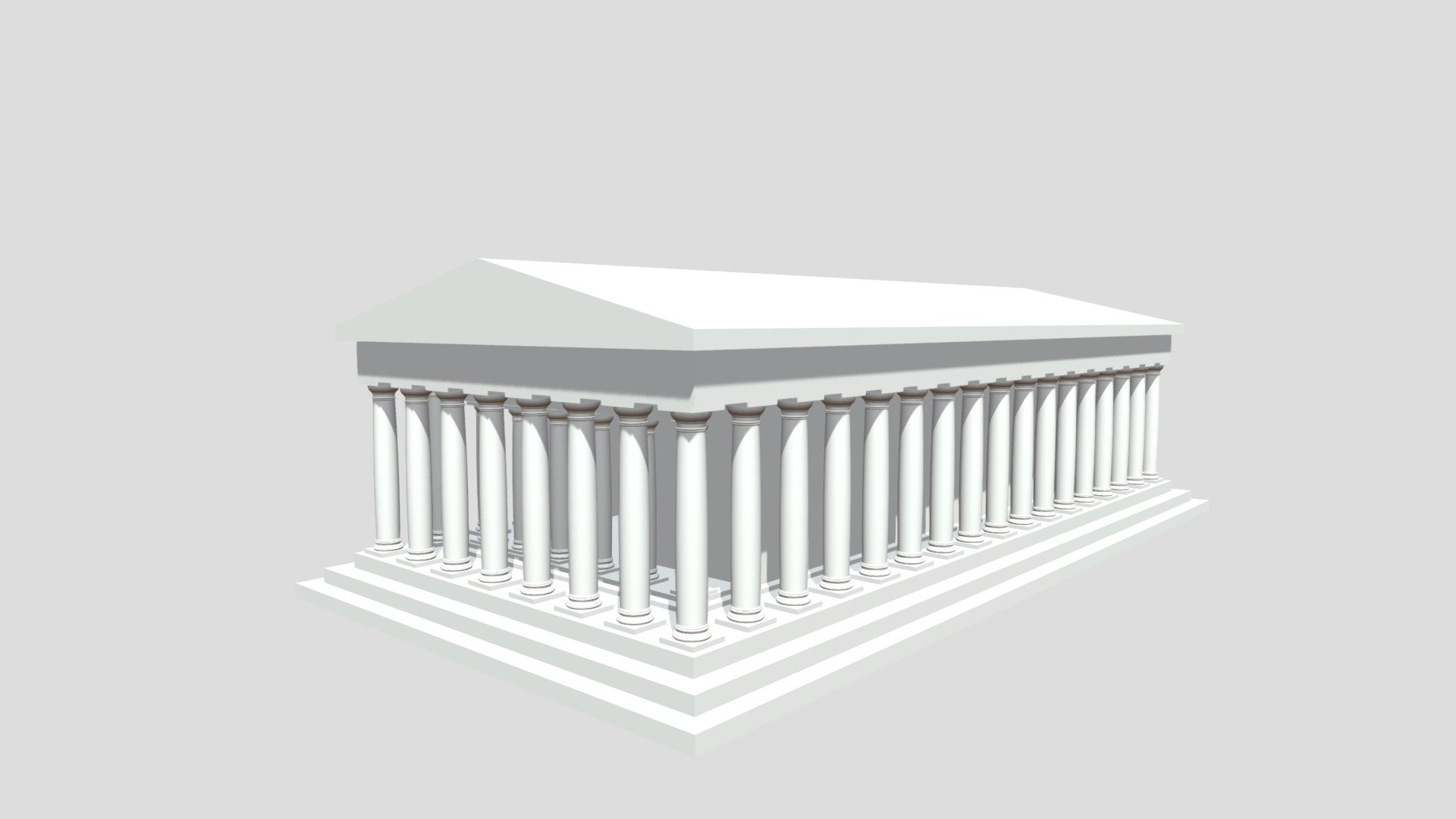 Doric Pillar - Download Free 3D model by GWU01 [7d1fef6] - Sketchfab