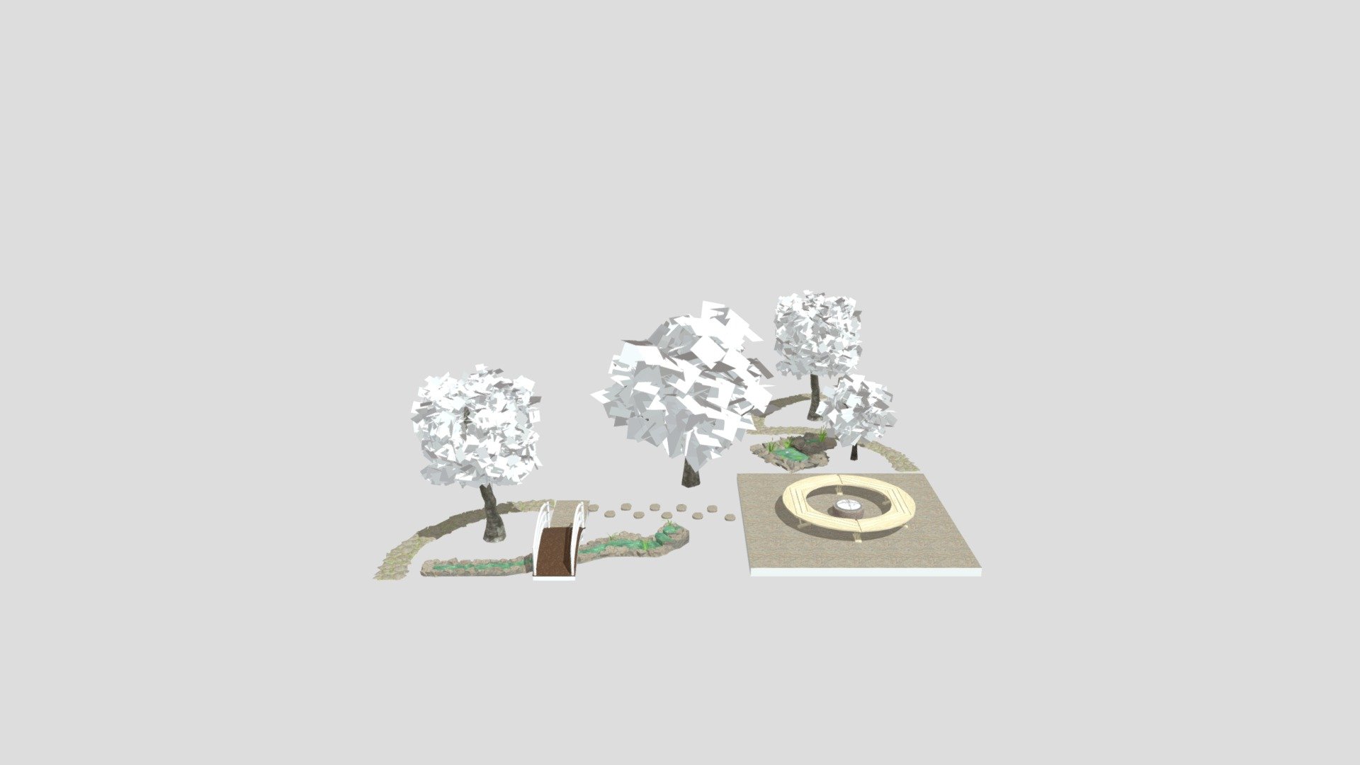 Japanese garden - Download Free 3D model by Home Design 3D ...