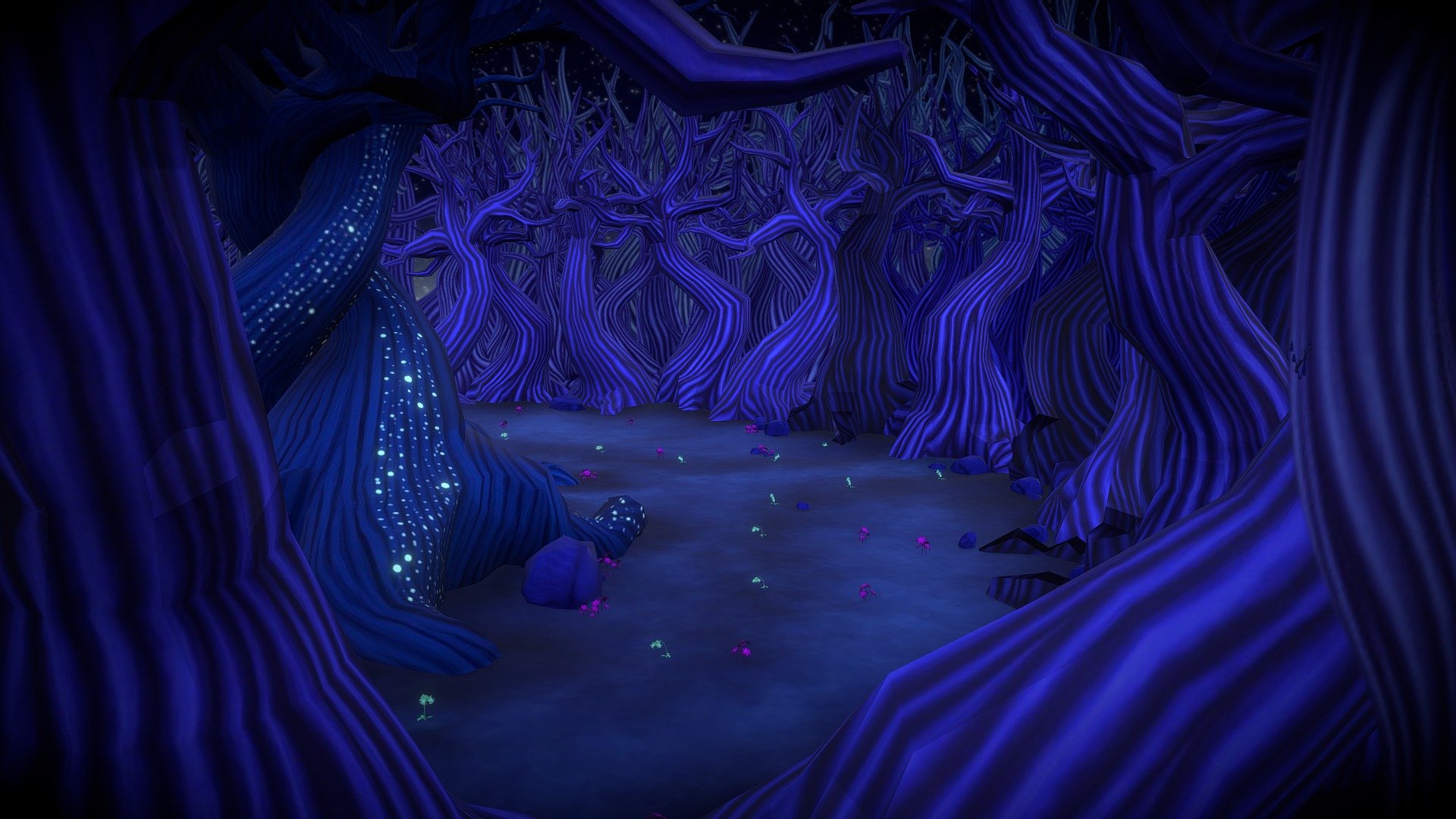 Dreamweaver Animated Film: Center Clearing Set - 3D model by Grace ...