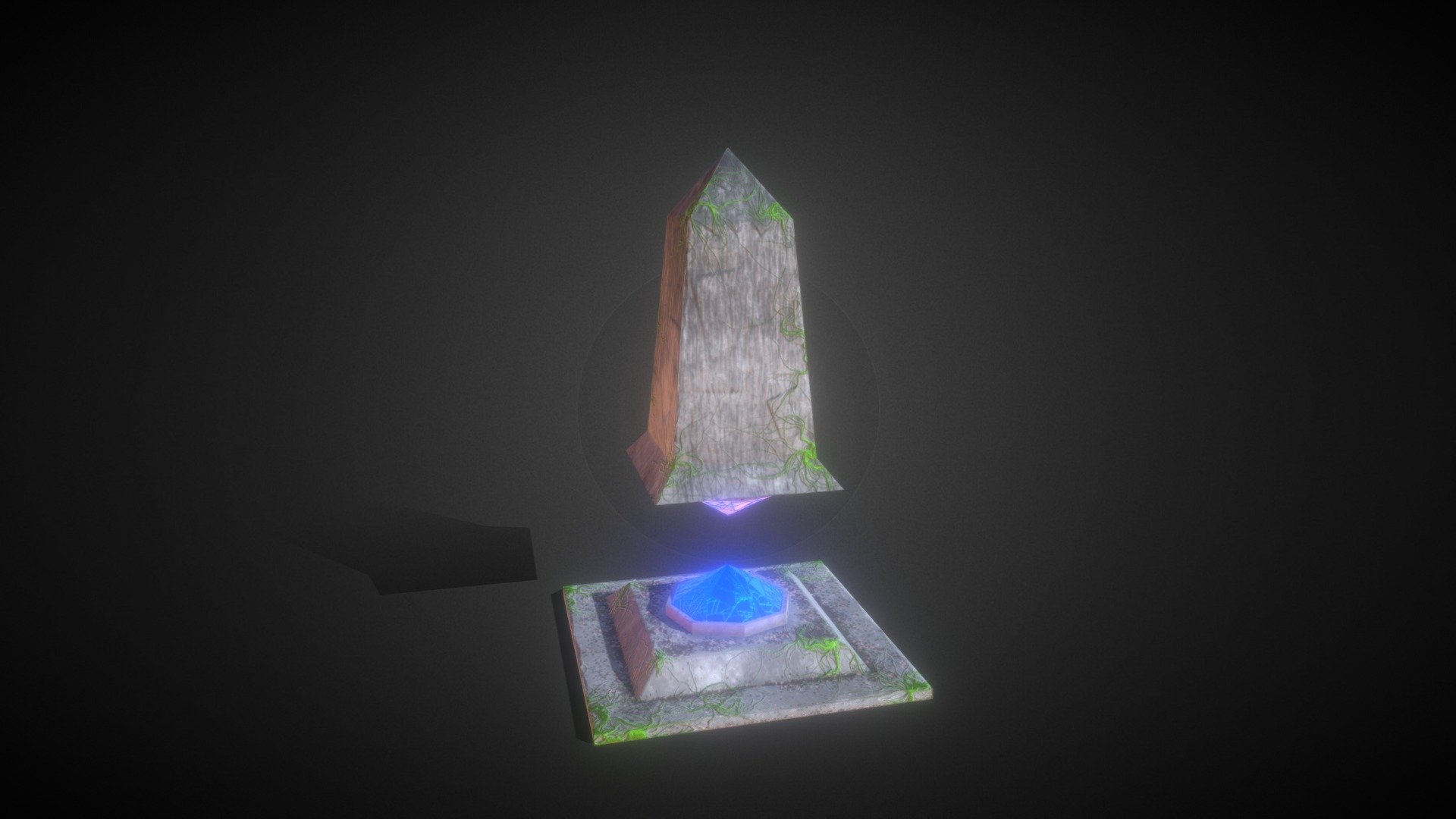 Magic Obelisk - Download Free 3D model by berzerkey [7d2199f] - Sketchfab