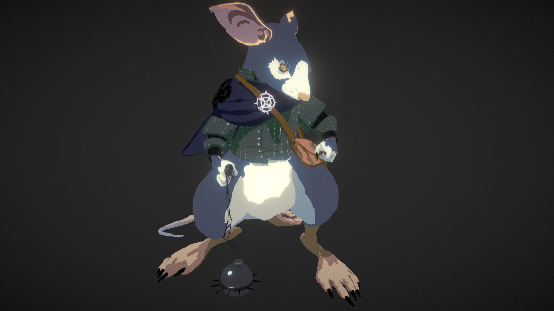 Ratman - Oculus Quill drawing - 3D model by Vespertellino [7d2353f ...
