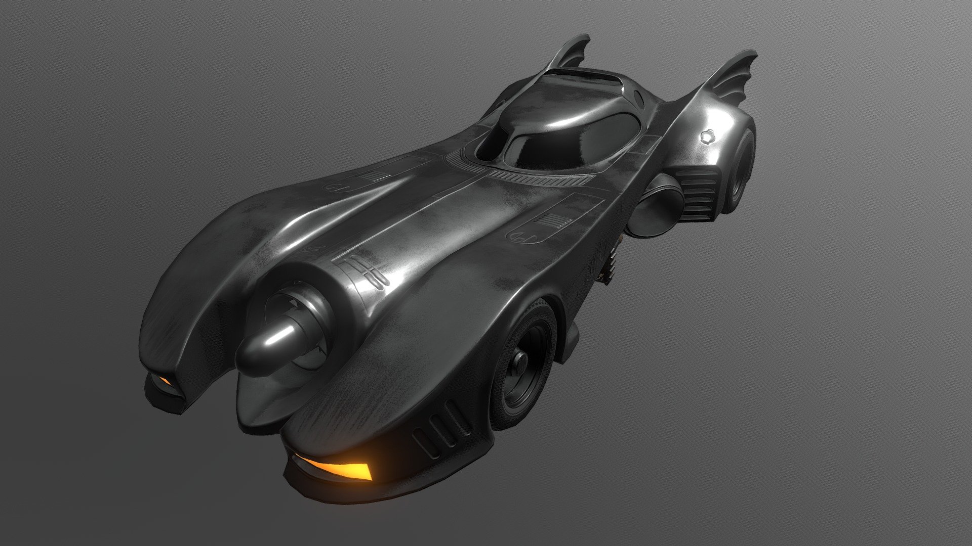 Batmobile - Buy Royalty Free 3D model by electronicfox (@electronicfox ...
