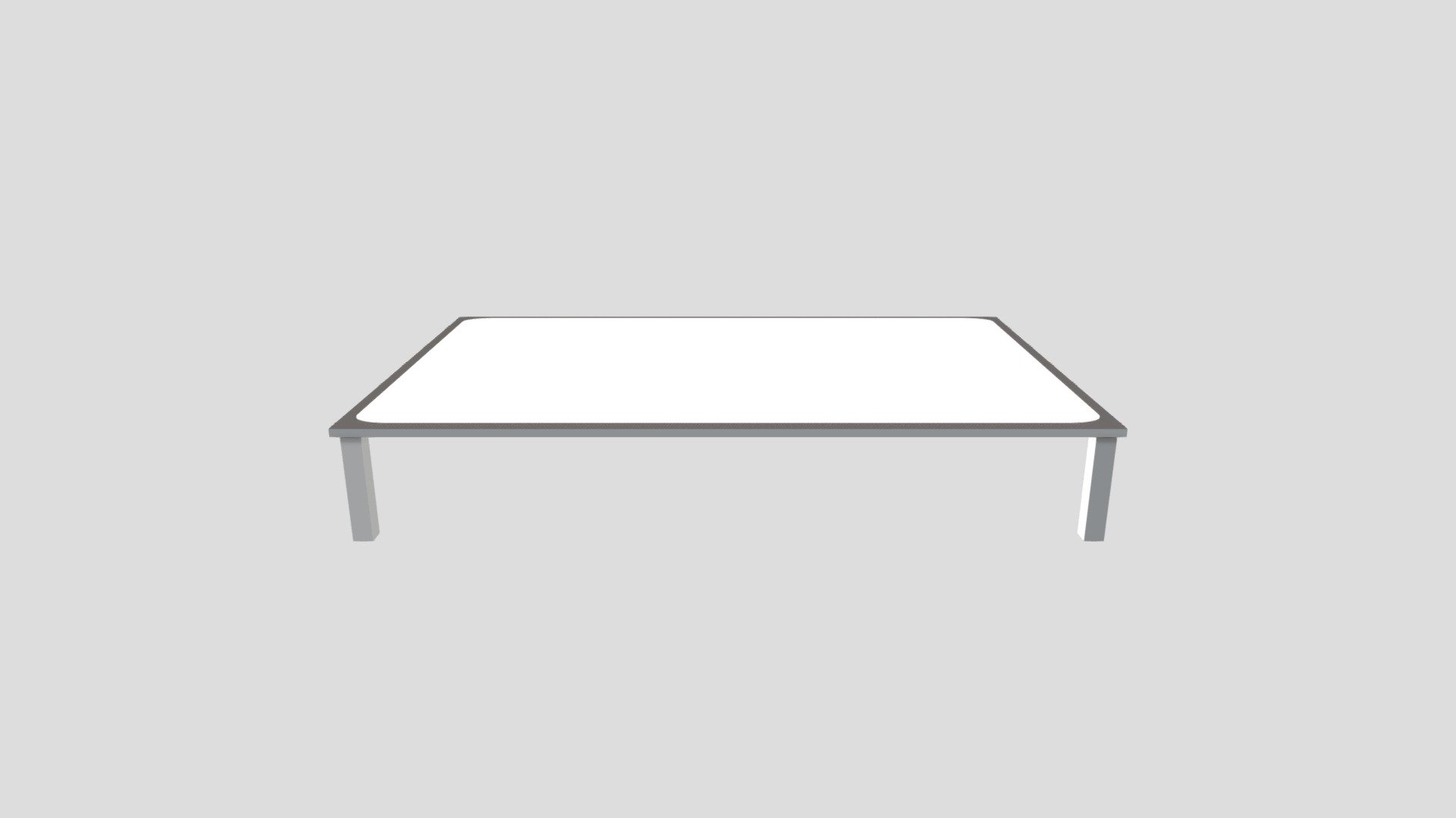 Simple Table - 3D model by Dhanzo [7d25346] - Sketchfab