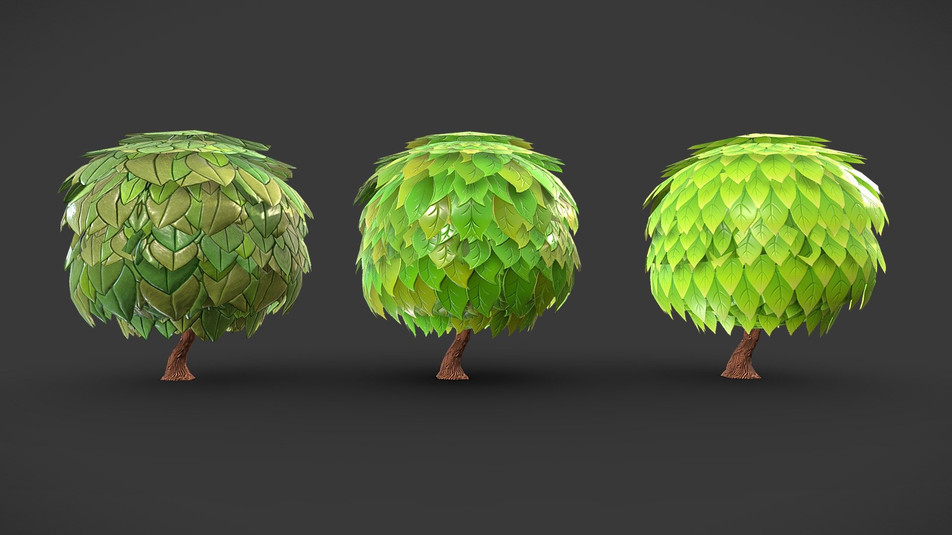 Toon Trees - Buy Royalty Free 3D model by Realtime (@gipapatank ...