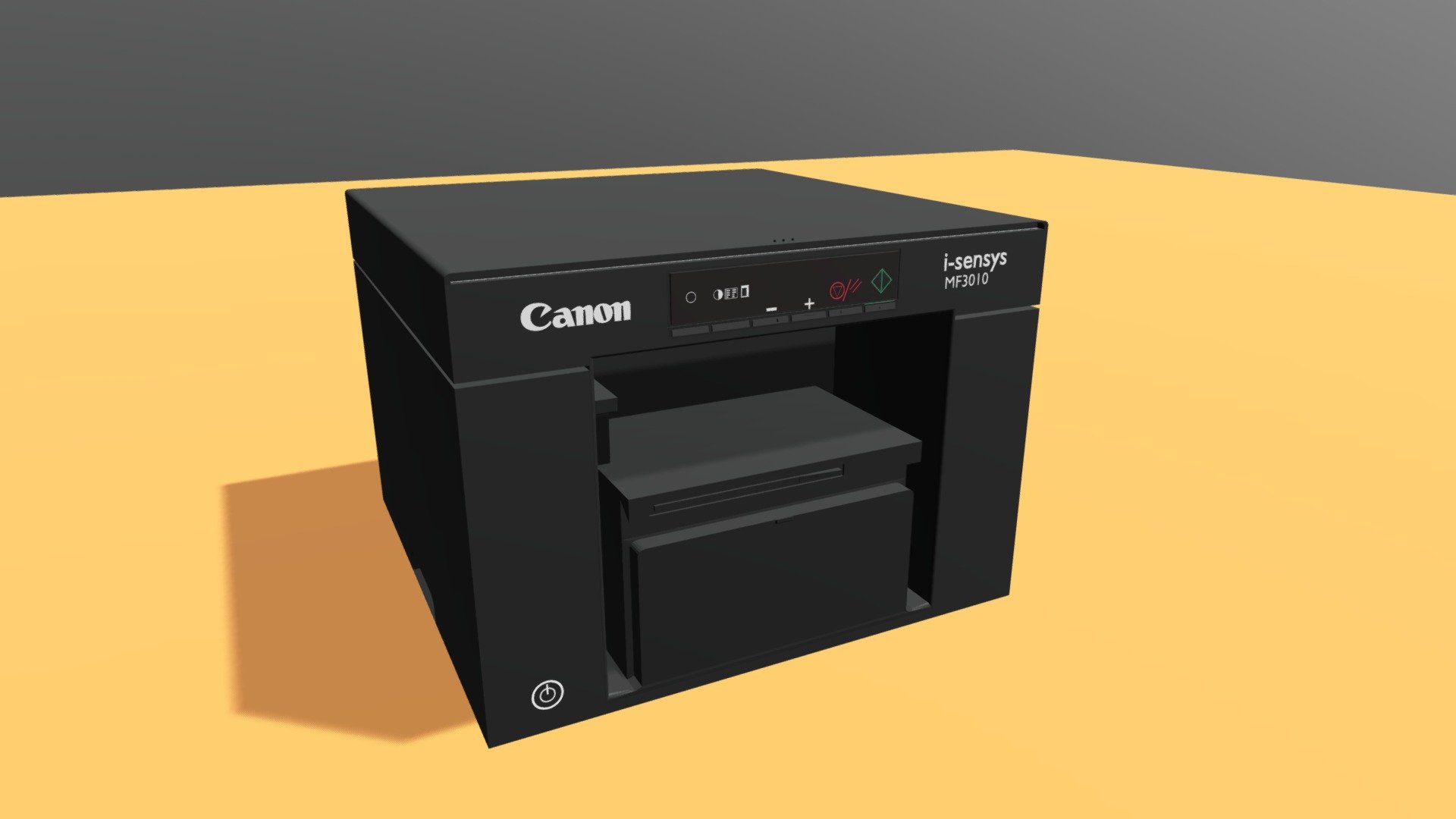 [First 3d model] Laser Printer Canon MF3010 - 3D model by alfabuster ...