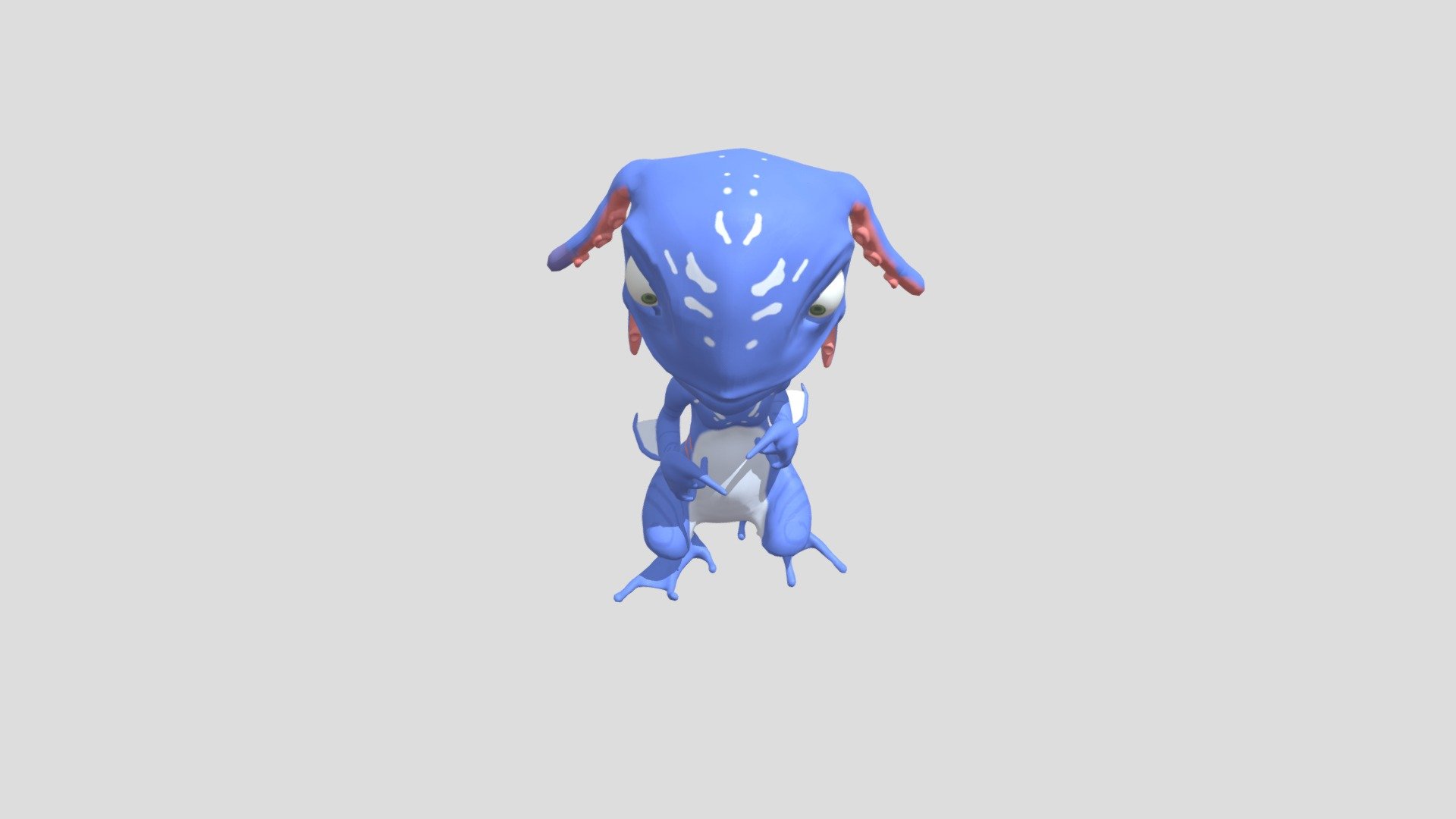 Fizz Running to Battle - 3D model by Jeeordan [7d27efb] - Sketchfab