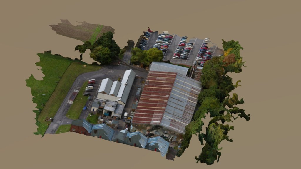 Autocraft Vertical Simplified 3d Mesh - 3D model by Martin Taylor ...