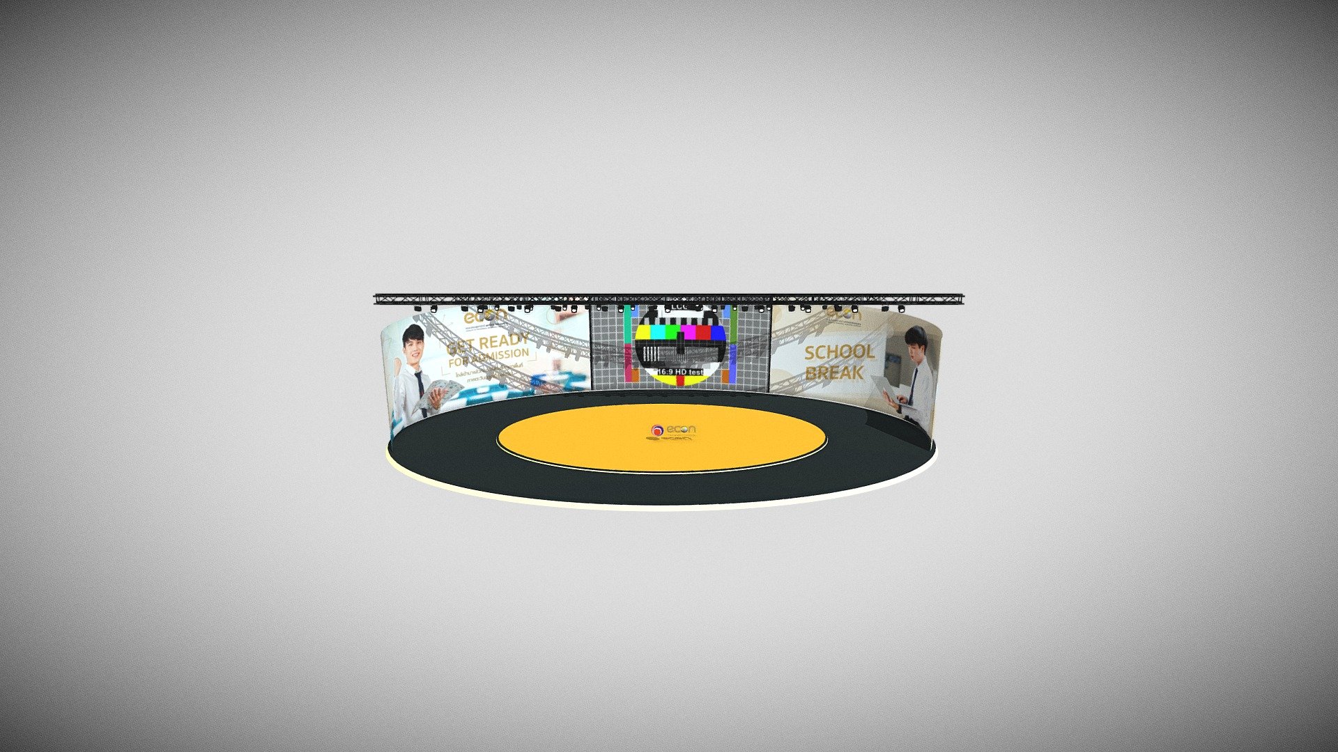 LED STAGE - 3D model by suchart studio (@suchart3D) [7d2a2d6] - Sketchfab