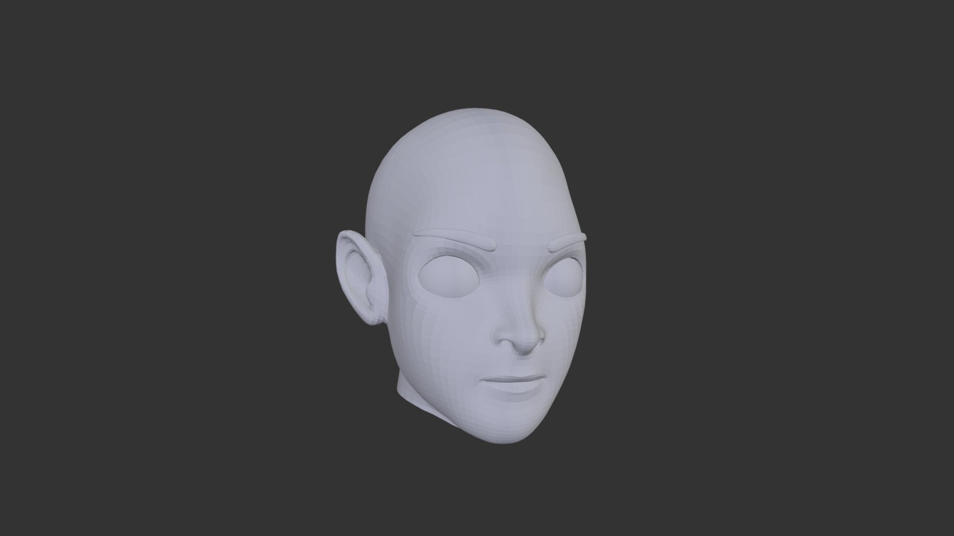 Refined Ryo Head - 3D model by DanielNorton [7d2ab06] - Sketchfab