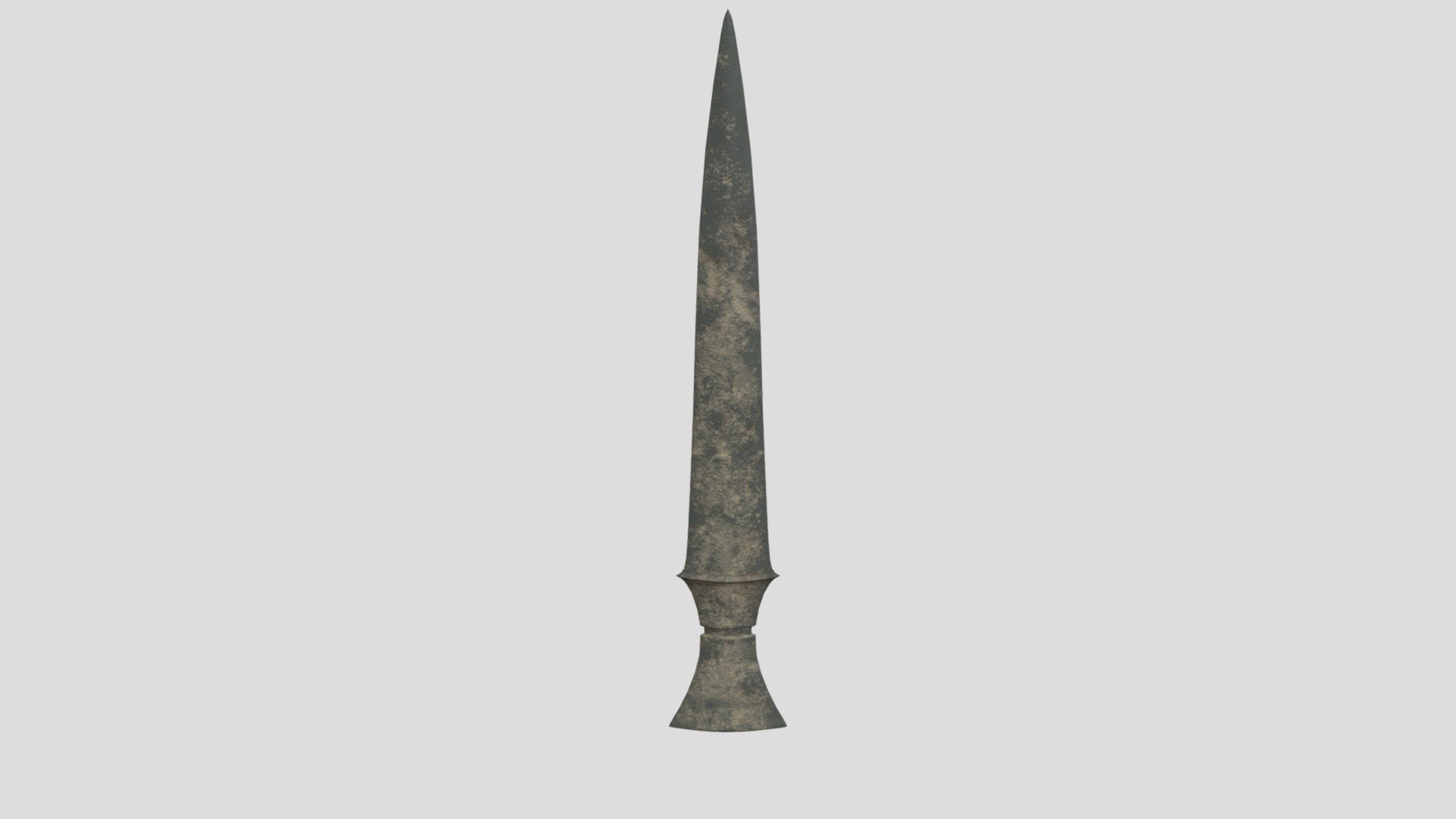 Polished Stone Dagger - Download Free 3D model by KOREA HERITAGE ...