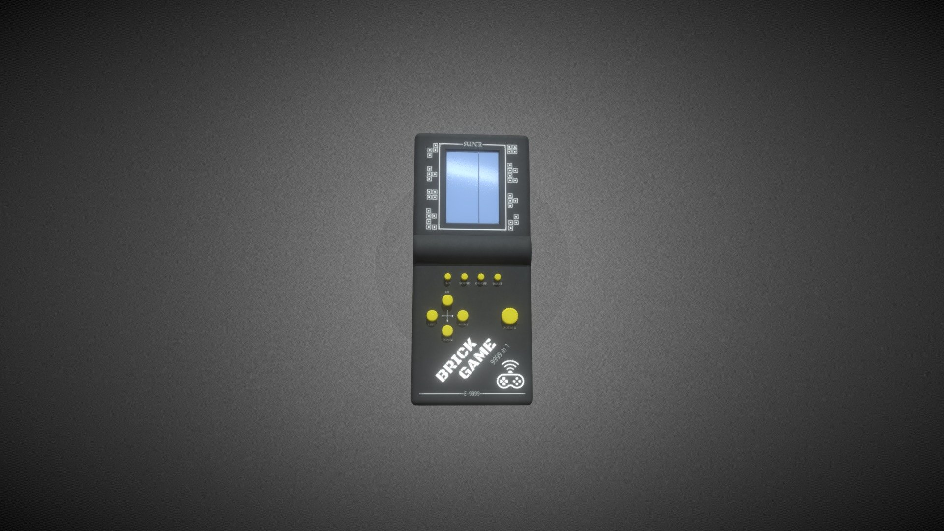 Brick Game Console - Buy Royalty Free 3D model by Game Art Universe ...