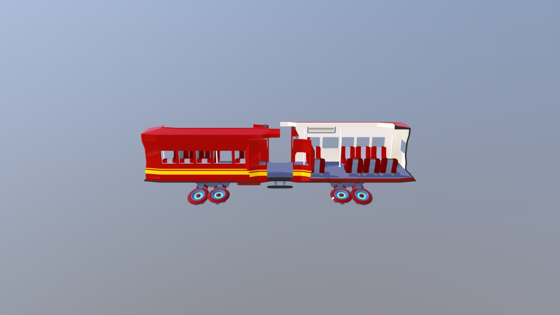Sci-fi Train Cart - 3D model by Jan Depaepe (@jandepaepe) [7d2db7c ...