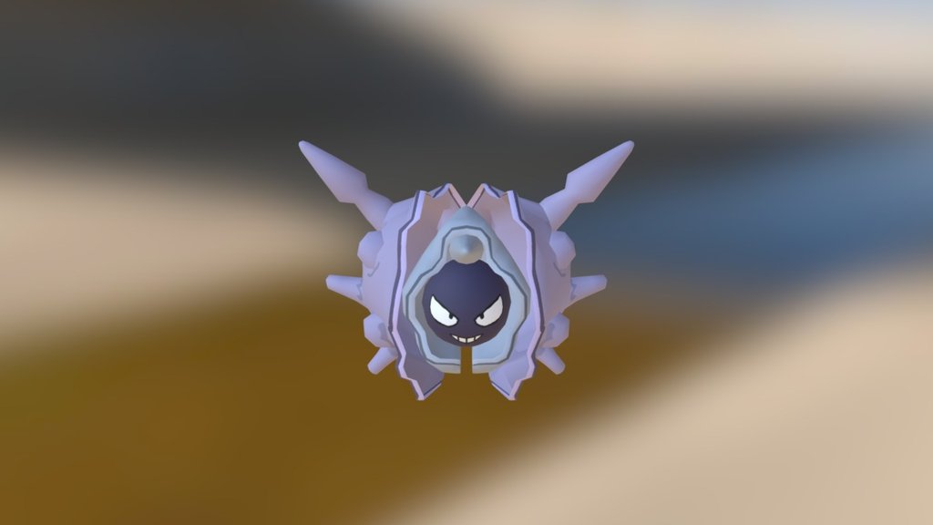Cloyster - 3D model by glubby [7d2f98f] - Sketchfab