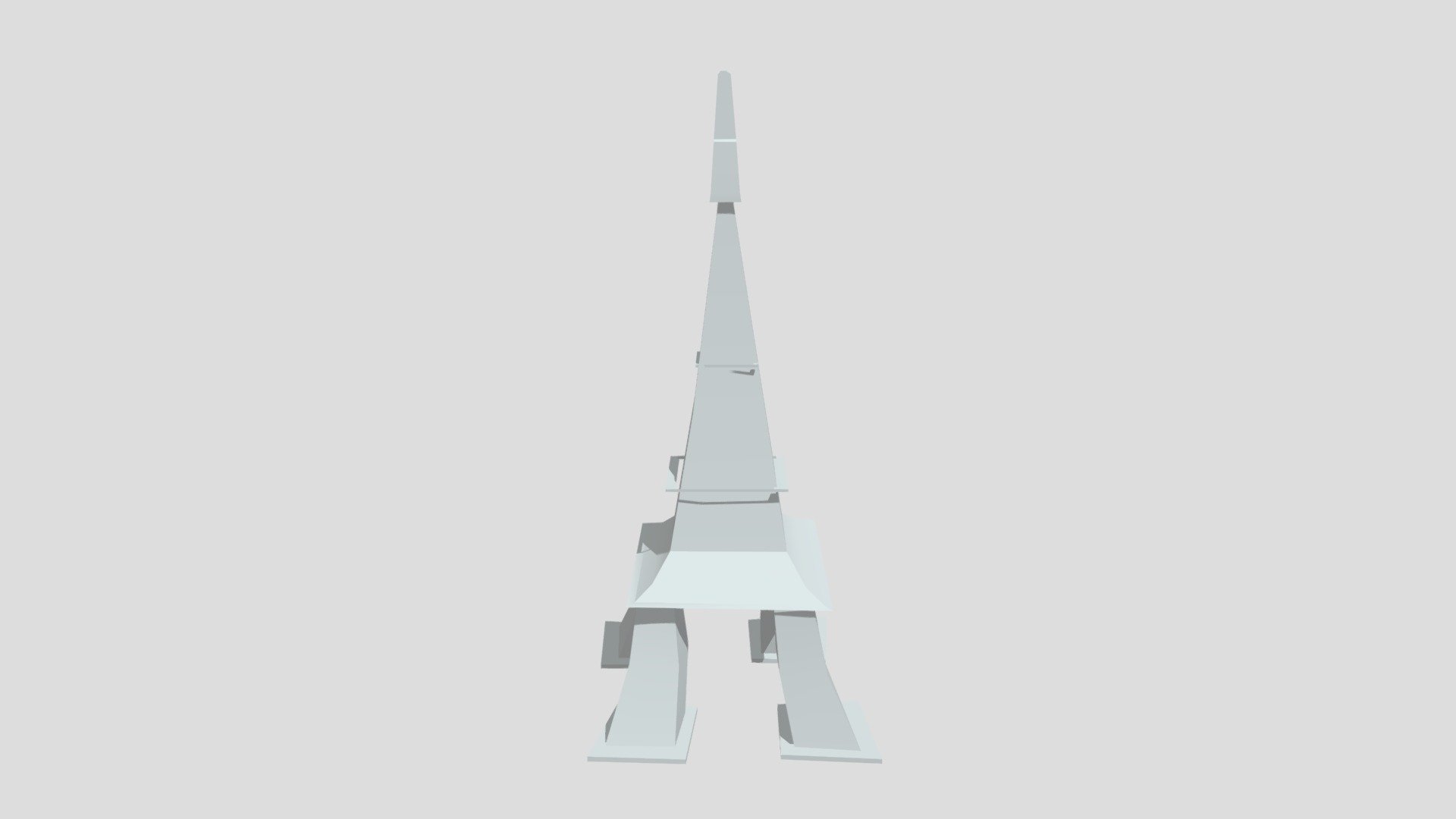 Eiffel Tower - 3D model by Jiwoo Kim (@yjk9363) [7d2fcac] - Sketchfab