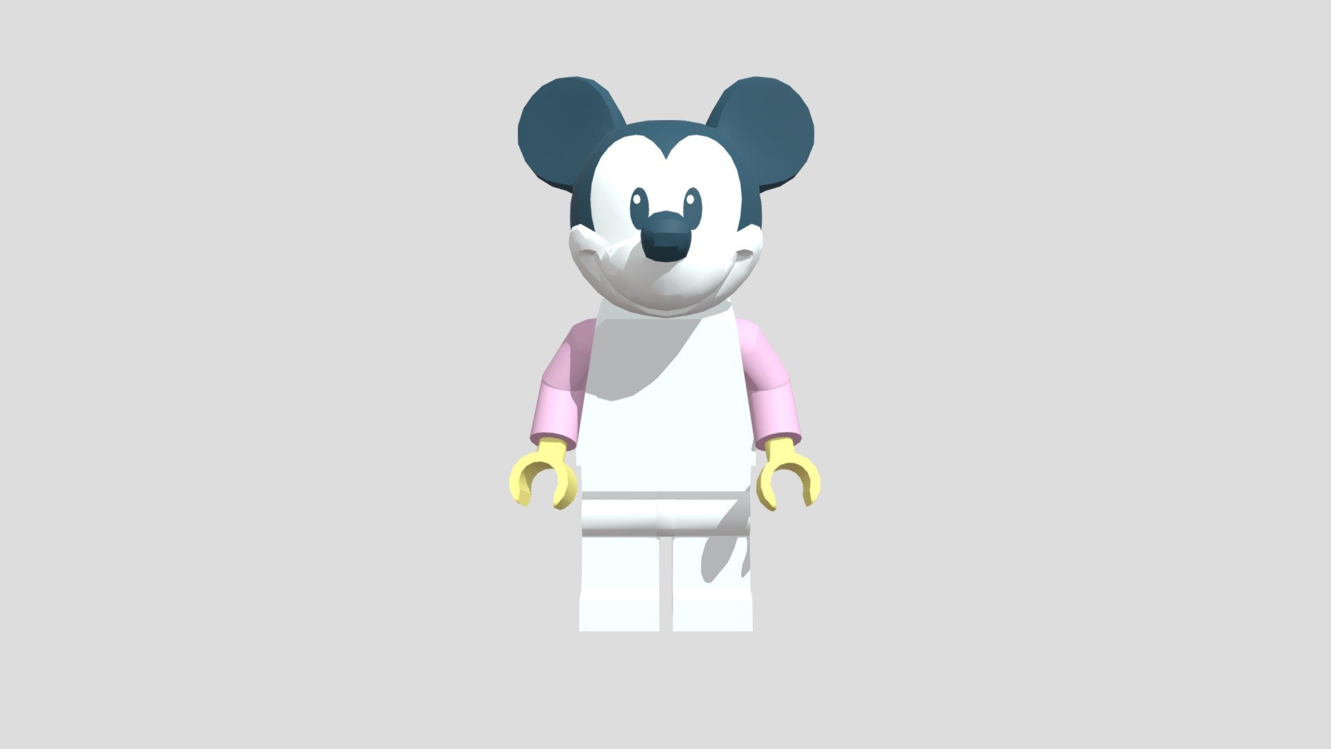 mickey - 3D model by gabu [7d3014d] - Sketchfab