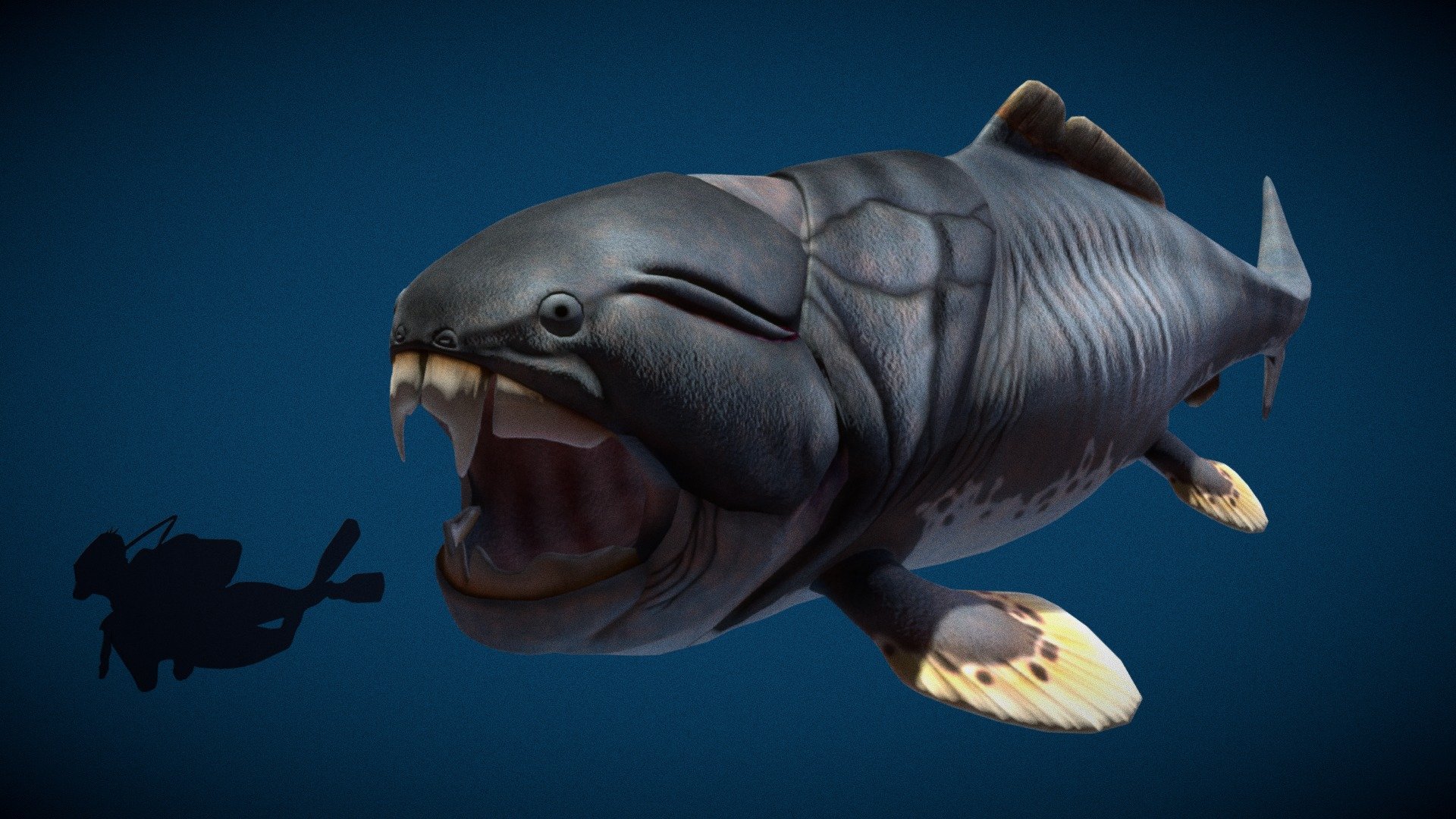 Dunkleosteus - Buy Royalty Free 3D model by MikeBG [7d30c18 ...
