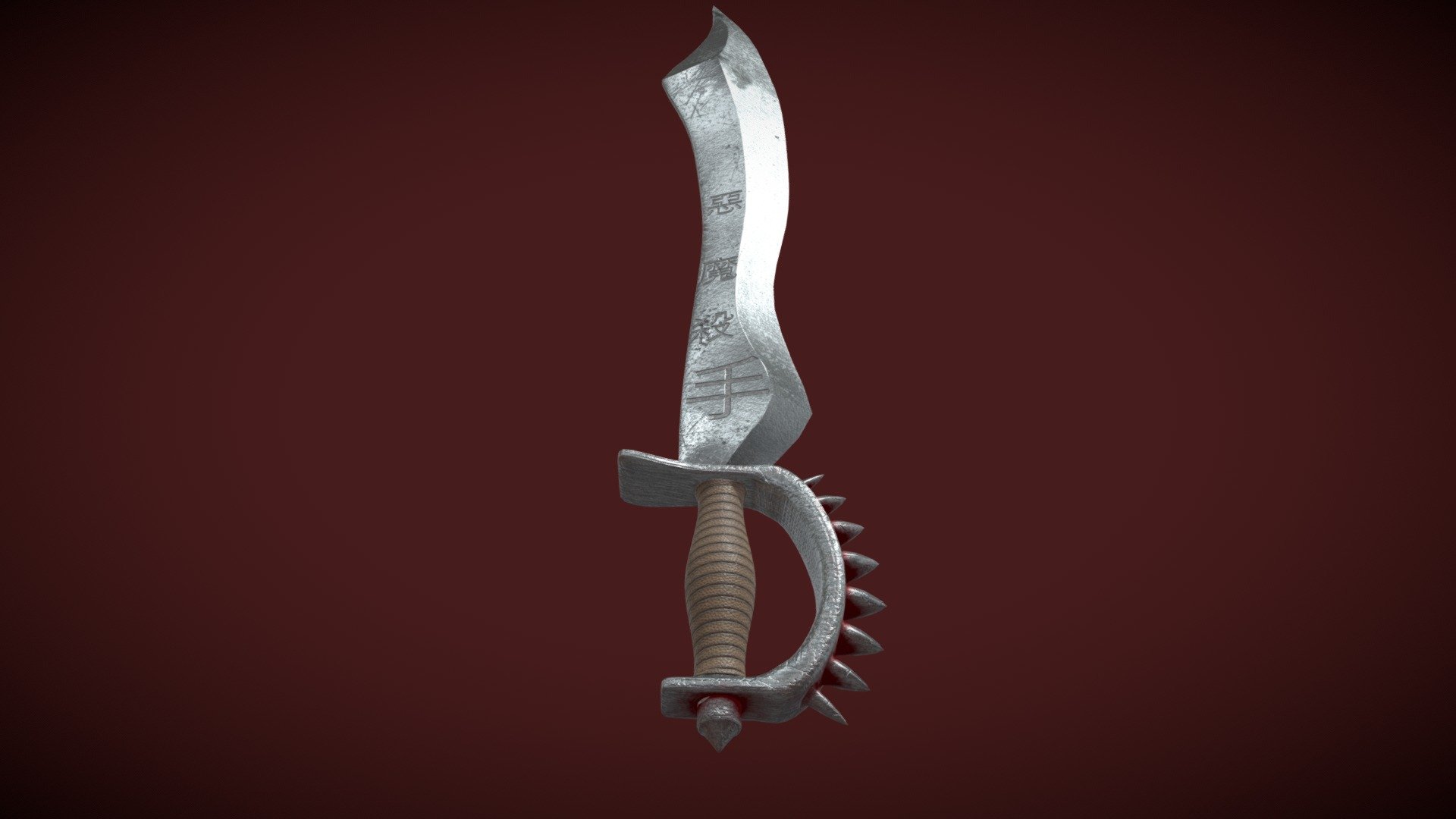 0050 - Broad Sword Metin2 - 3D model by VaclavGood [7d31227] - Sketchfab