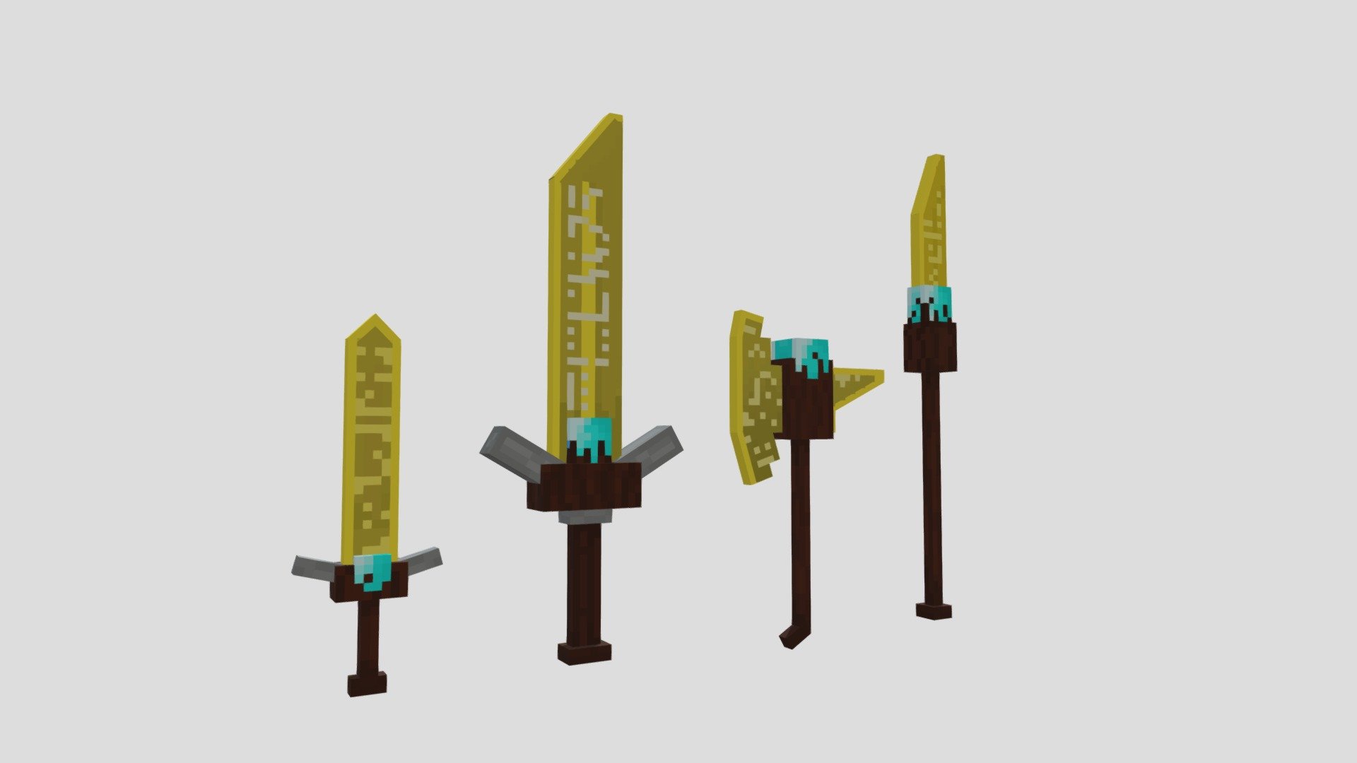 Witch Weapons Collections - 3D model by Kaineee [7d3321f] - Sketchfab